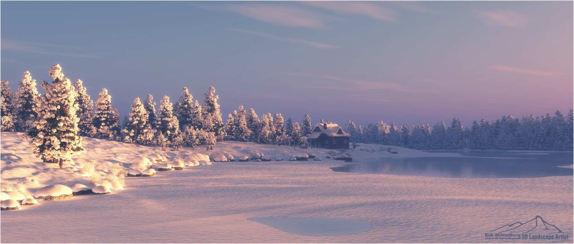 ArtStation - Winter Scenery prt. 1