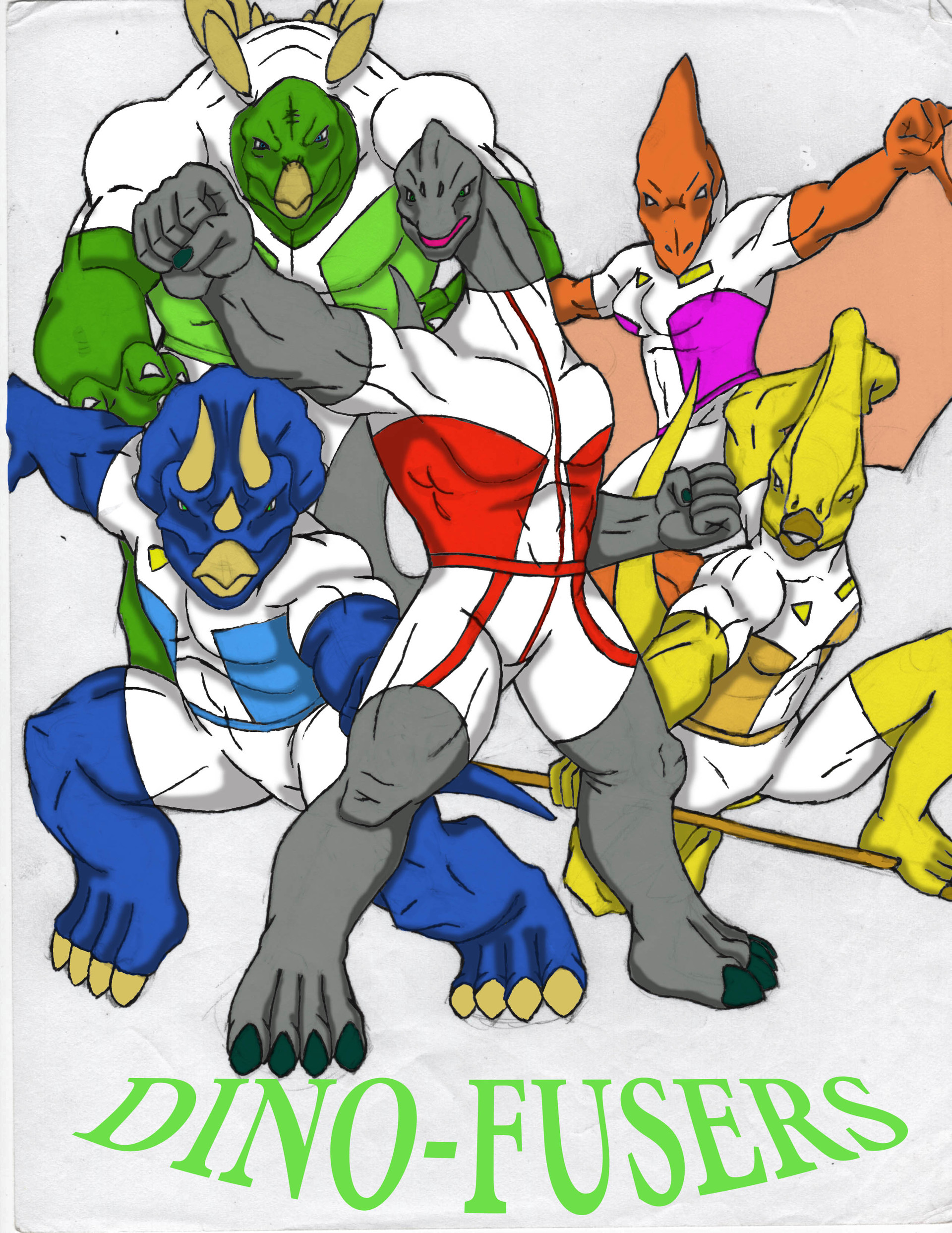 ArtStation - Dino-fusers