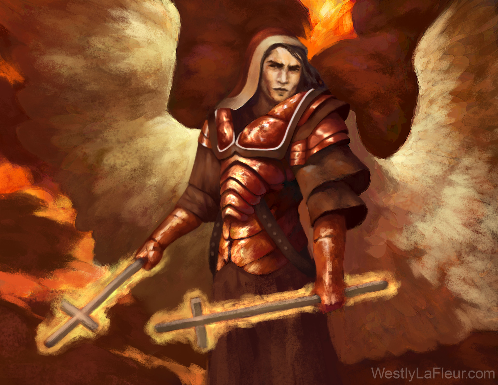 ArtStation - Crimson Angel