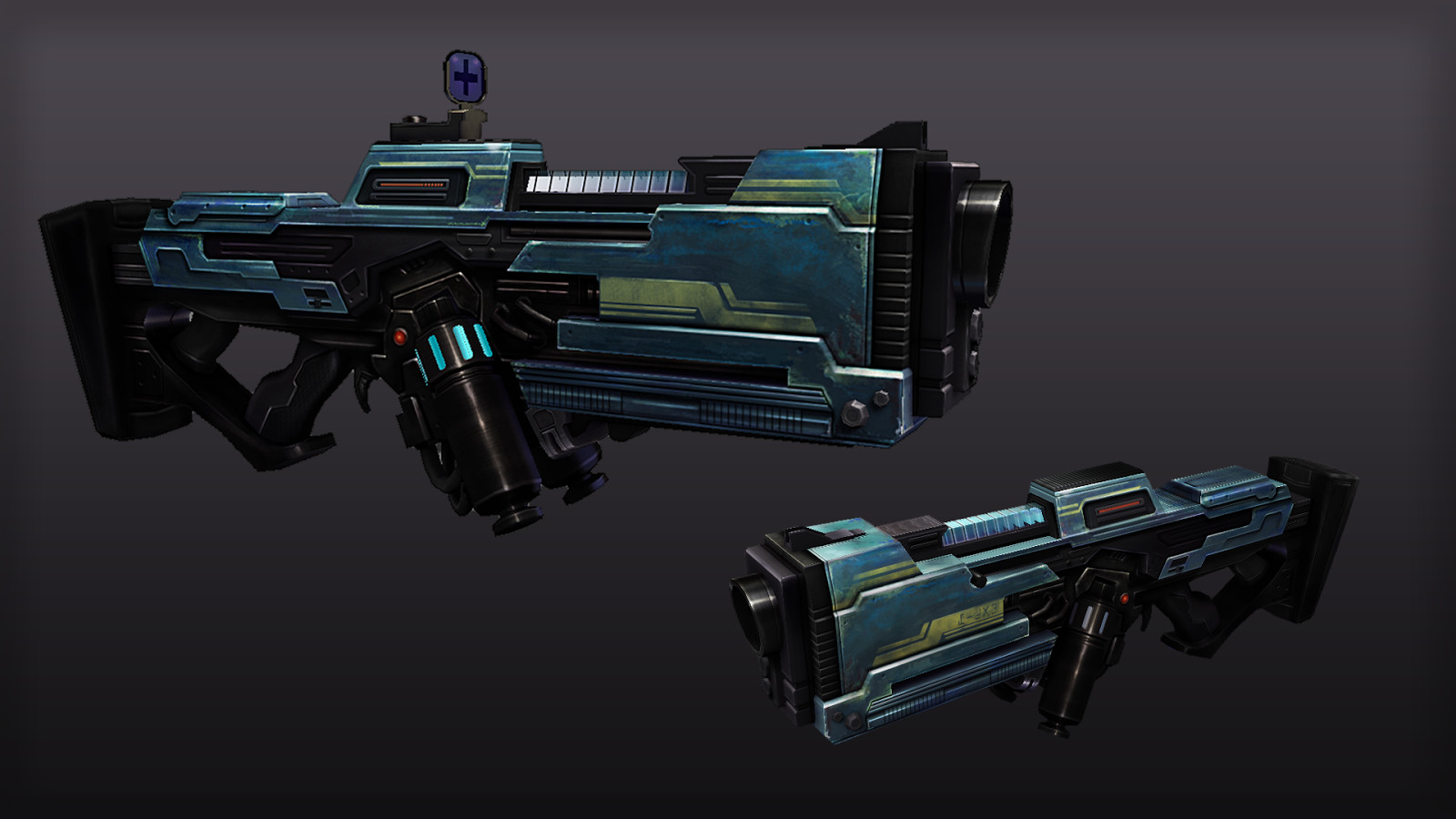 ArtStation - handpainted Xotic Gun