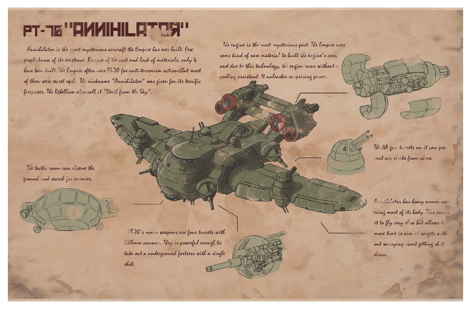 ArtStation - Diesel Punk Vehicle Design & Post Card Design