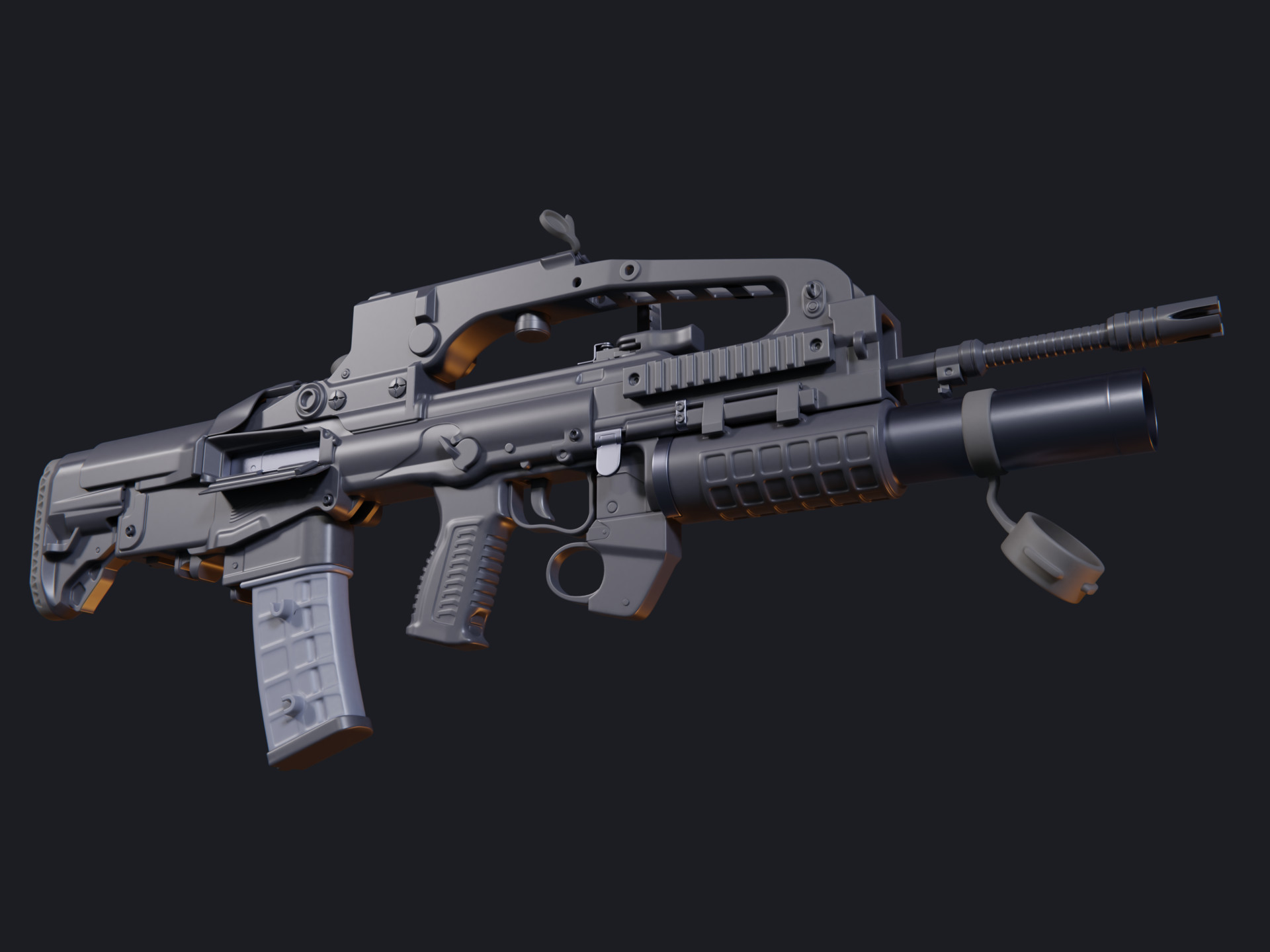 Timur [3Dpesec] Khamidullin - VHS-2 Assault rifle