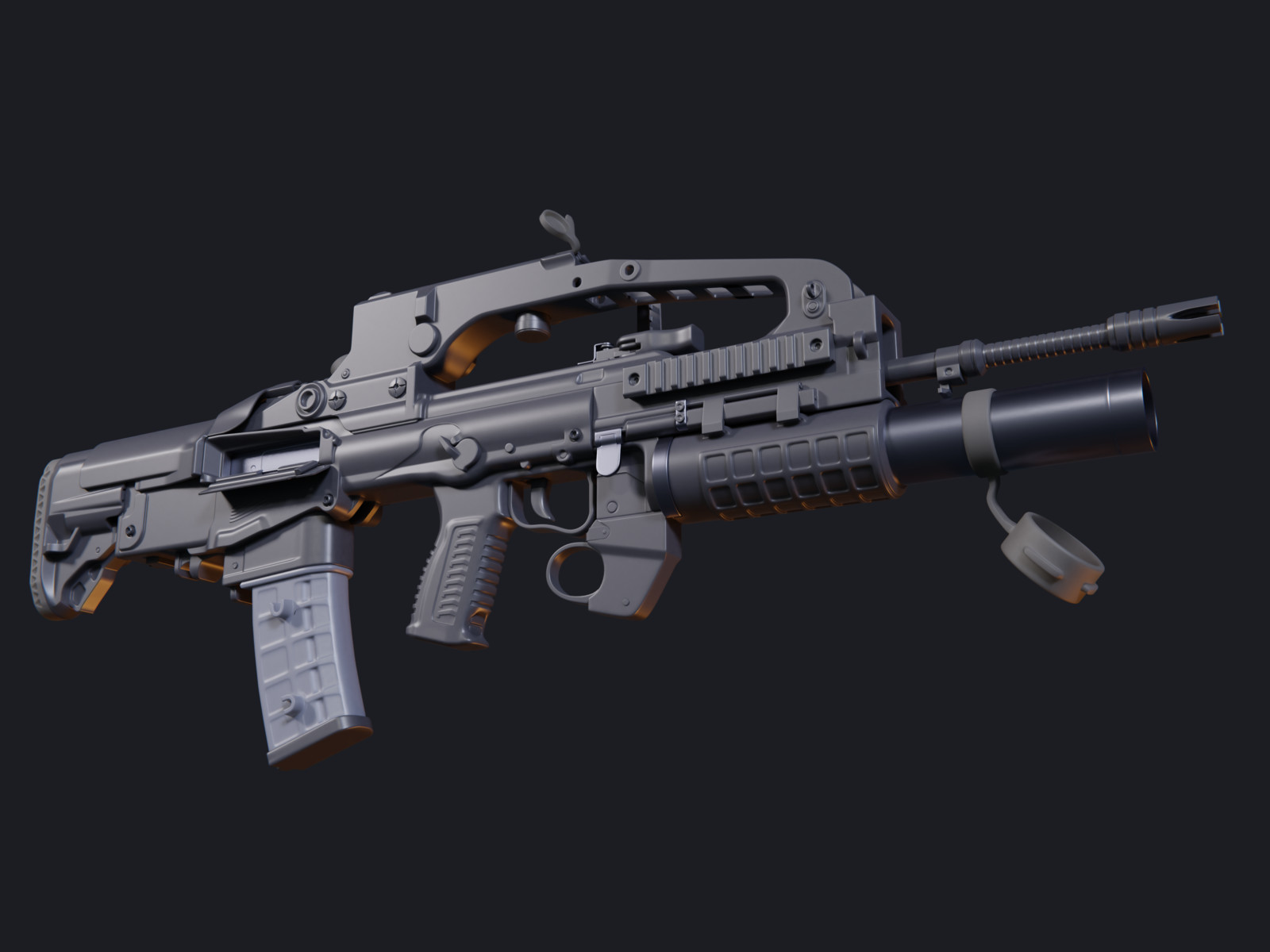 Timur [3Dpesec] Khamidullin - VHS-2 Assault rifle