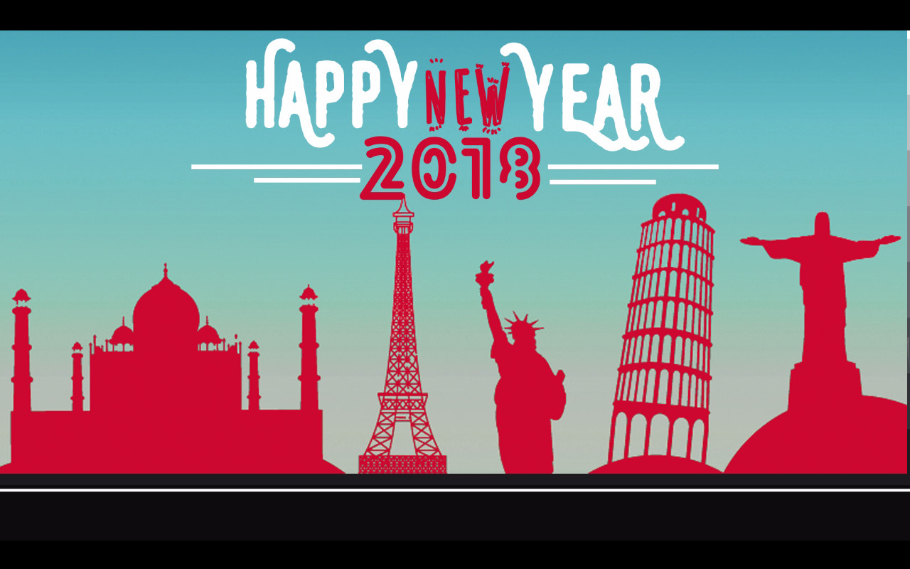 ArtStation - Happy New Year 2018 Motion Graphics