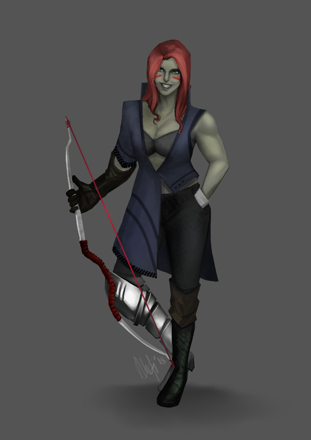 ArtStation - Eyriwyda Wakkundwyn, Supachok Chotikajan