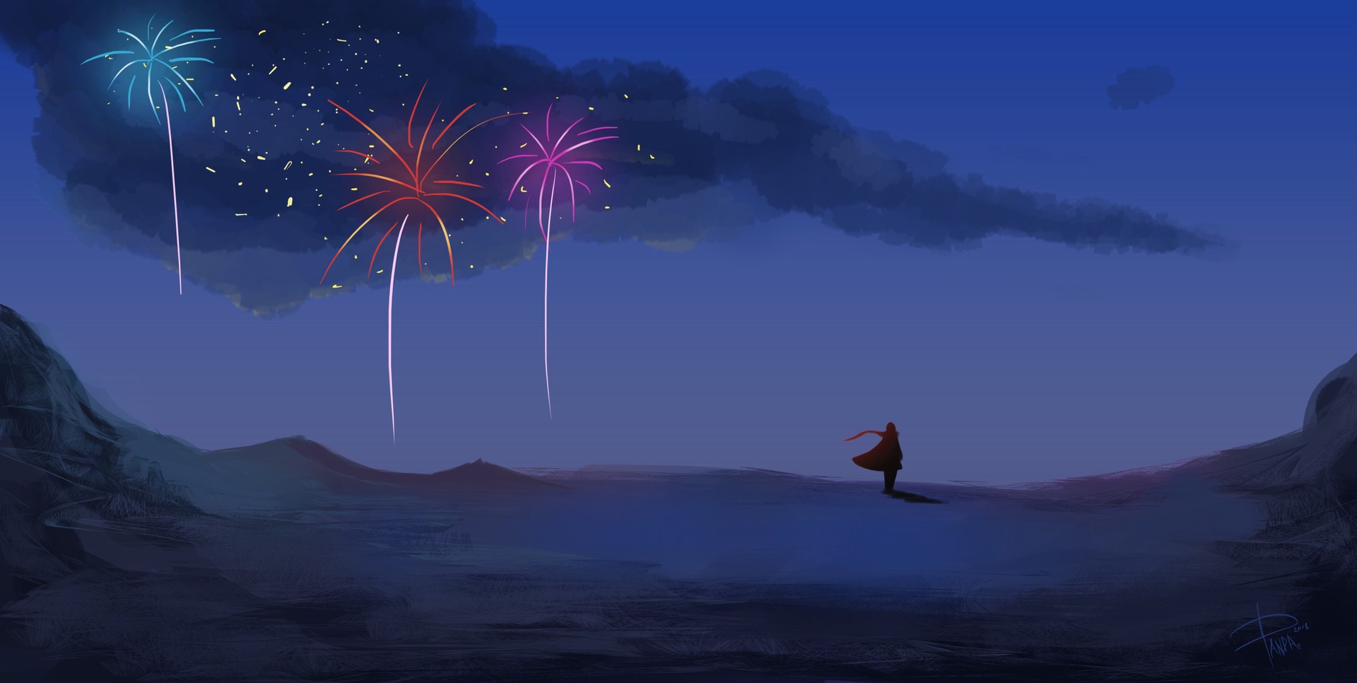ArtStation - Fireworks