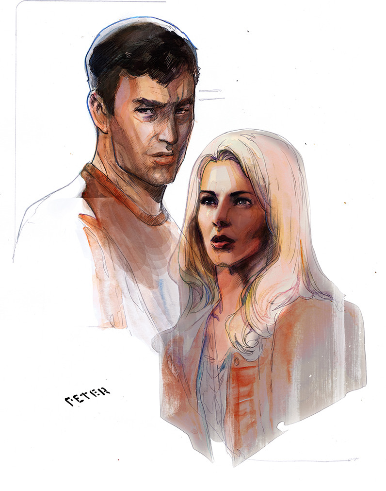 Peter V Nguyen - my work for the show "gifted"