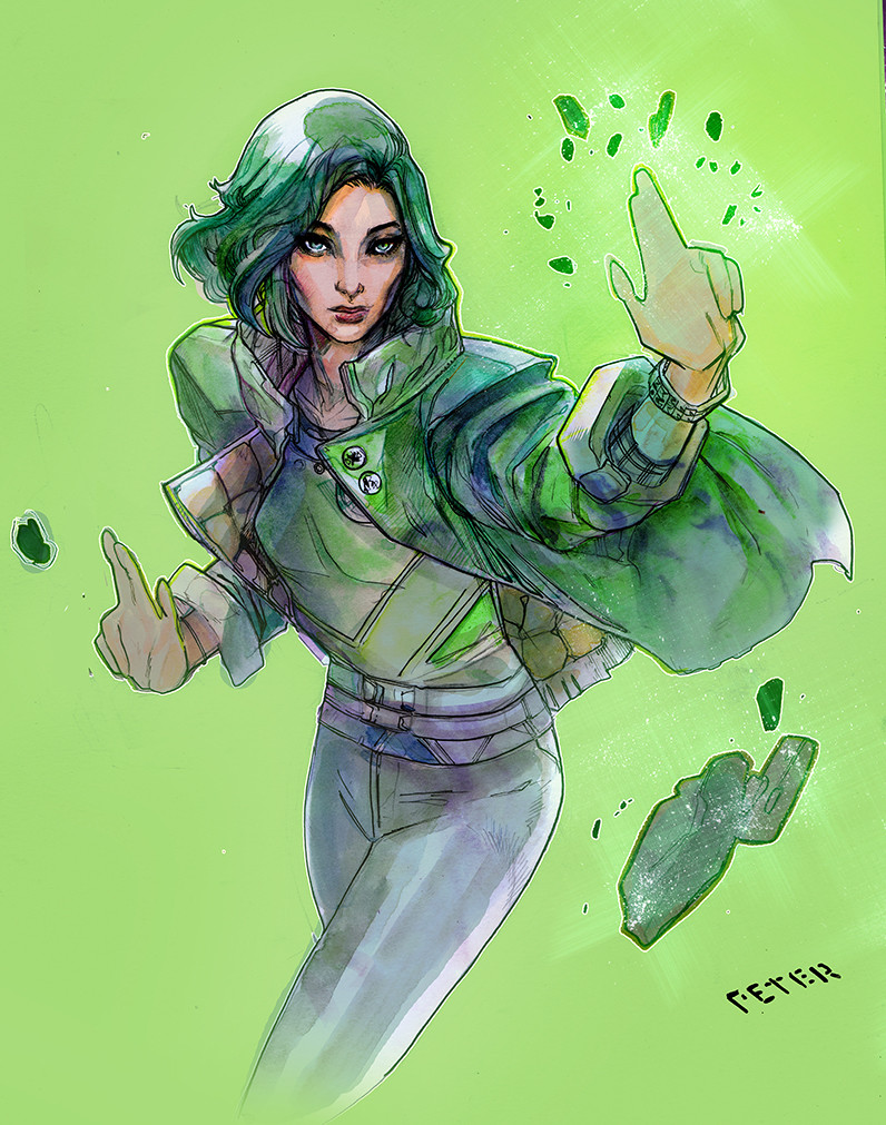 Peter V Nguyen - my work for the show "gifted"