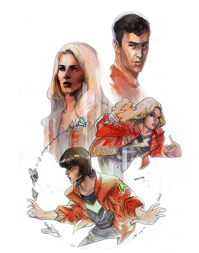 Peter V Nguyen - my work for the show "gifted"