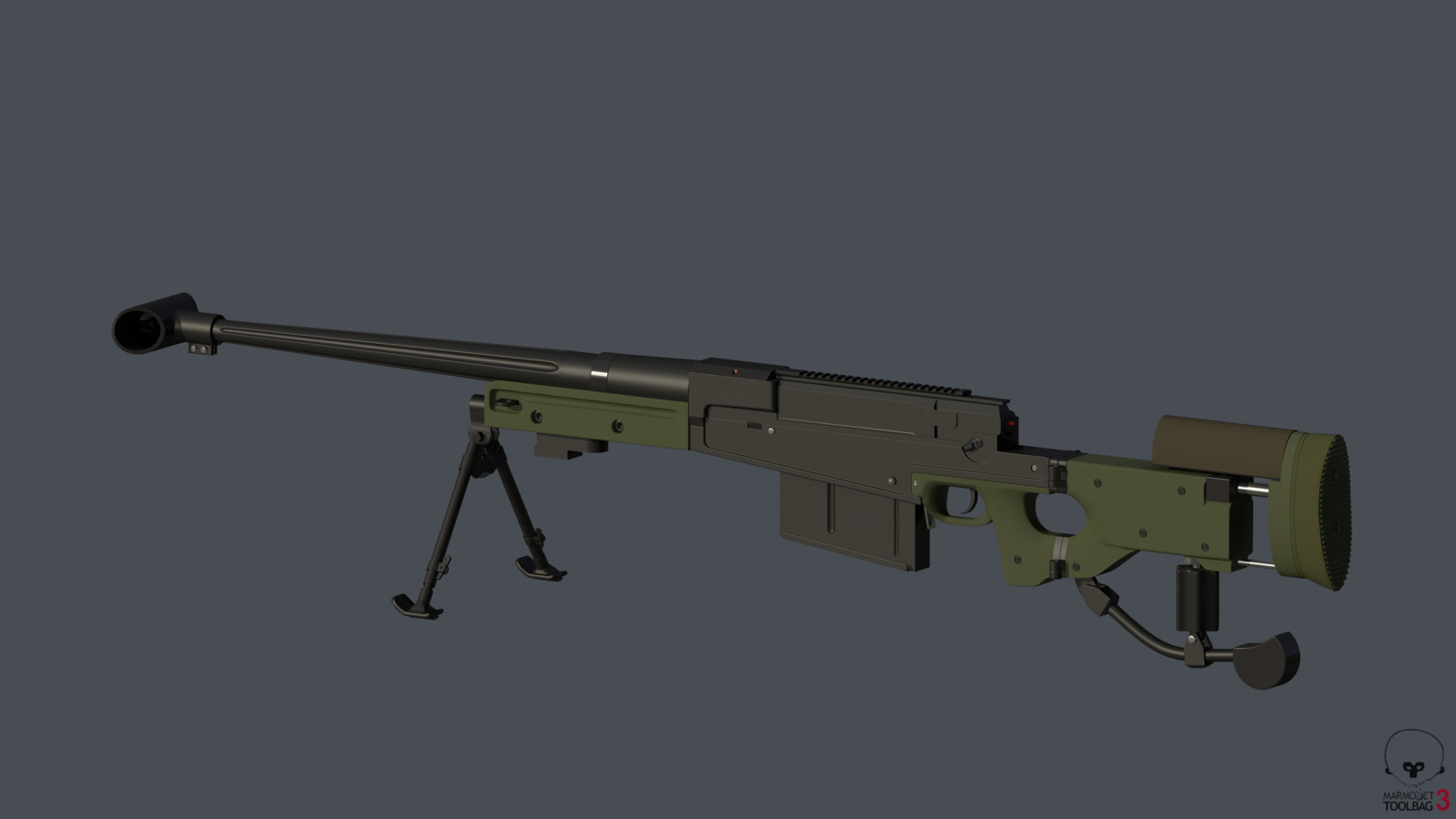 Uro - Accuracy International AM 50 / L121A1 Anti-Materiel Rifle