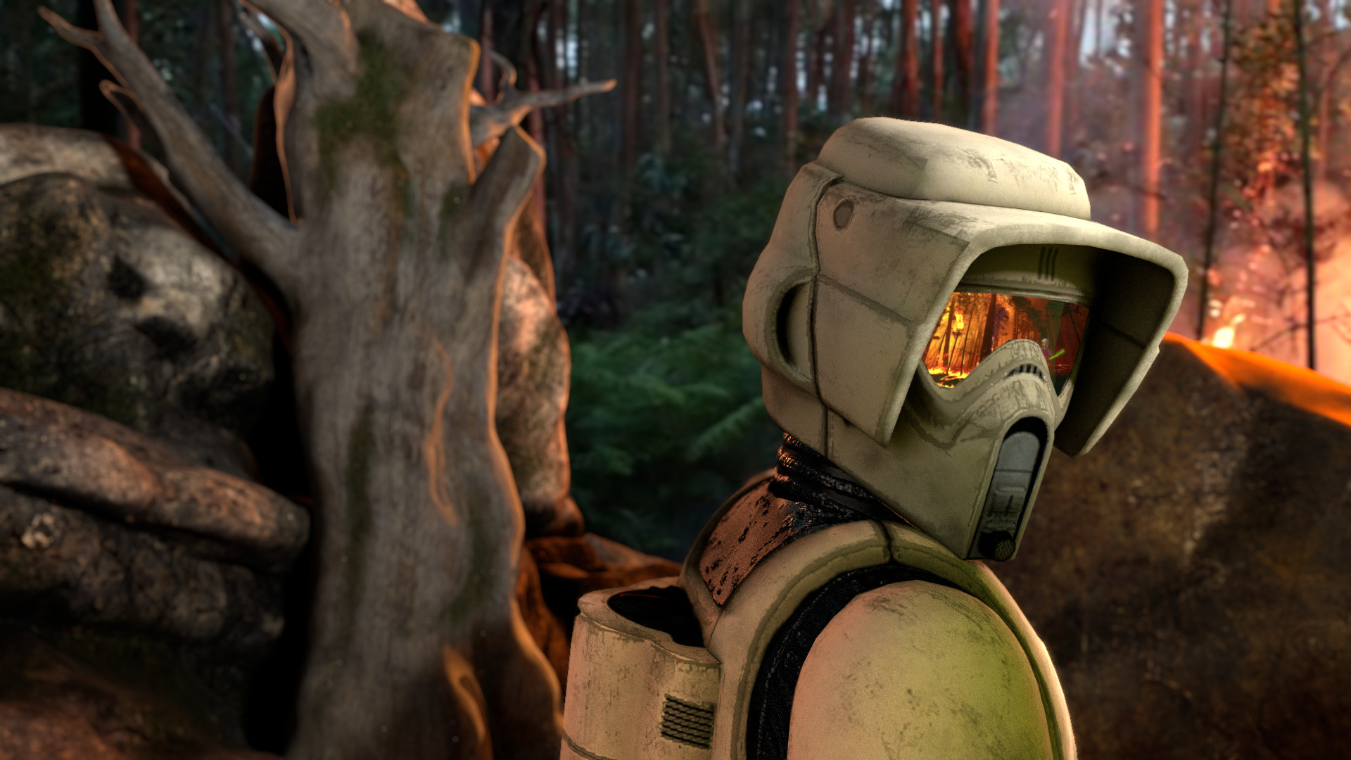 ArtStation - Hero lighting practice - Scout Stormtrooper