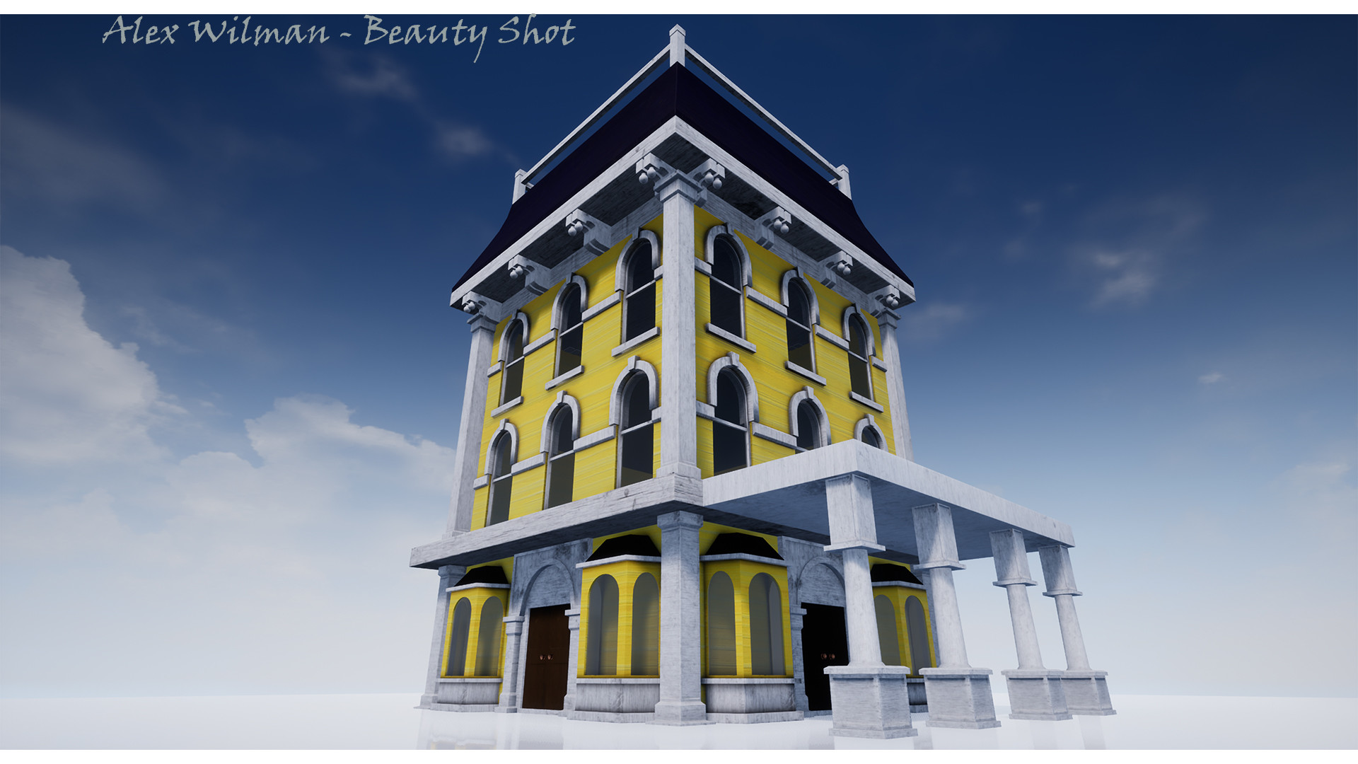 ArtStation - Bioshock Infinite - Building