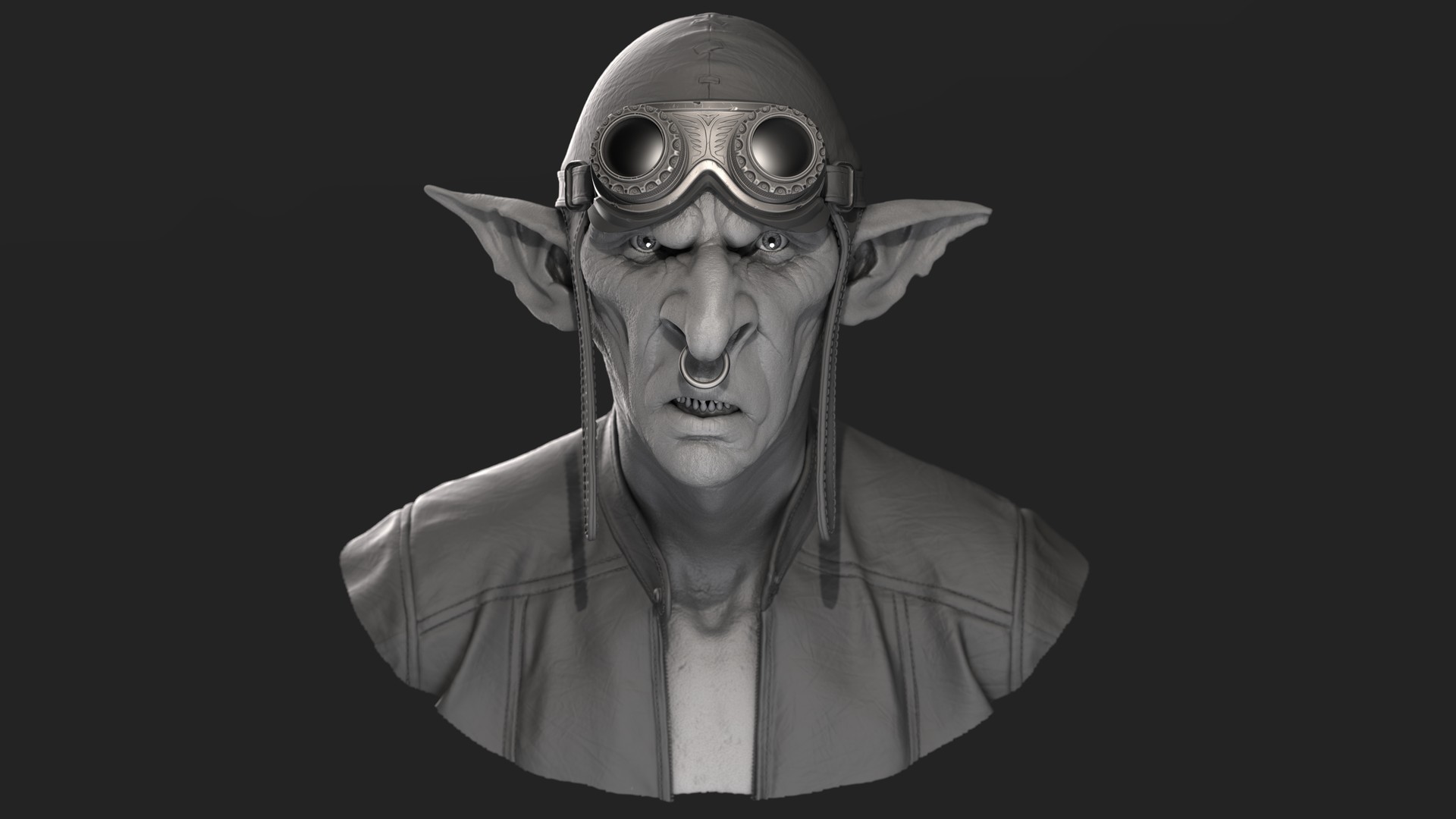 ArtStation - Steampunk Goblin