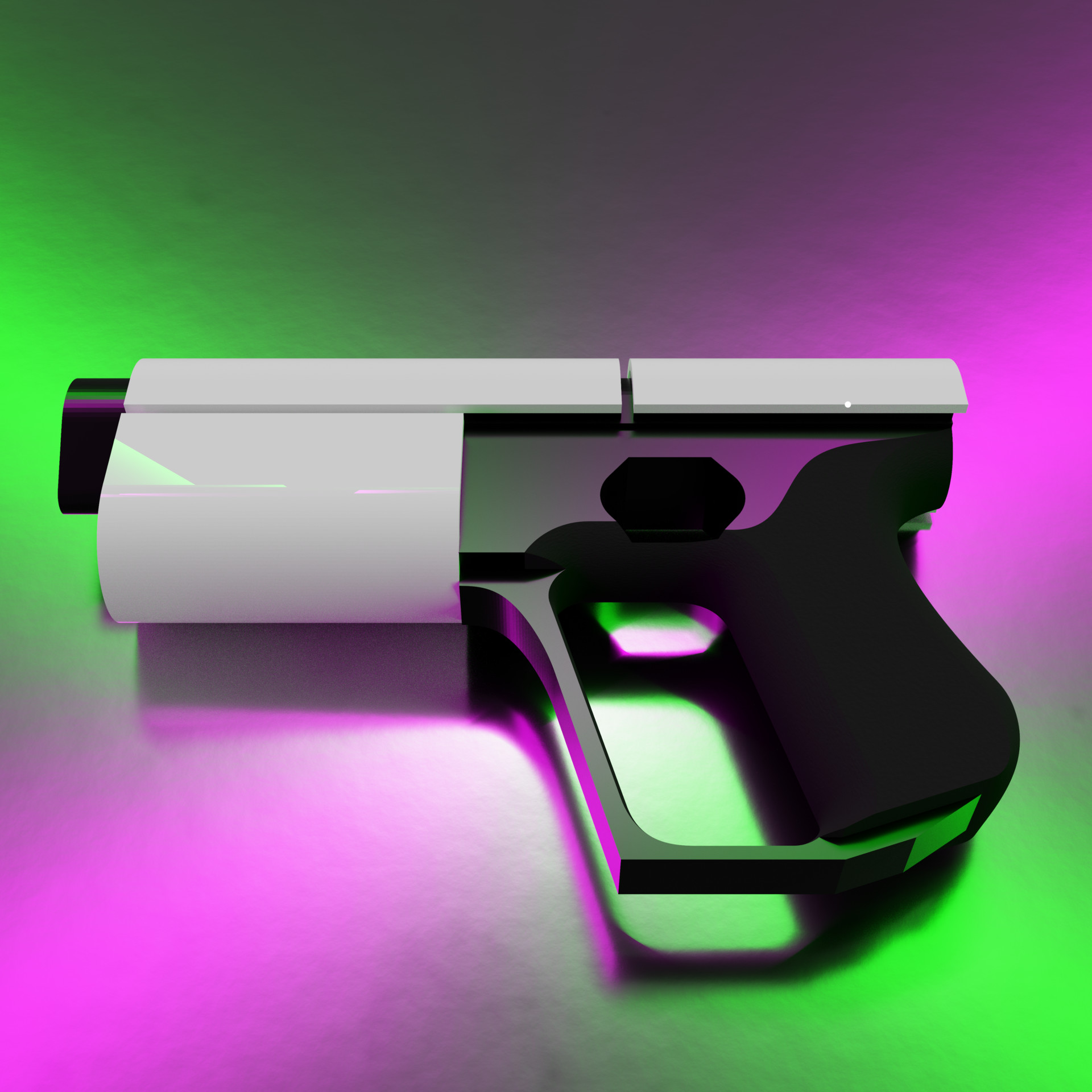 ArtStation - Laser Gun