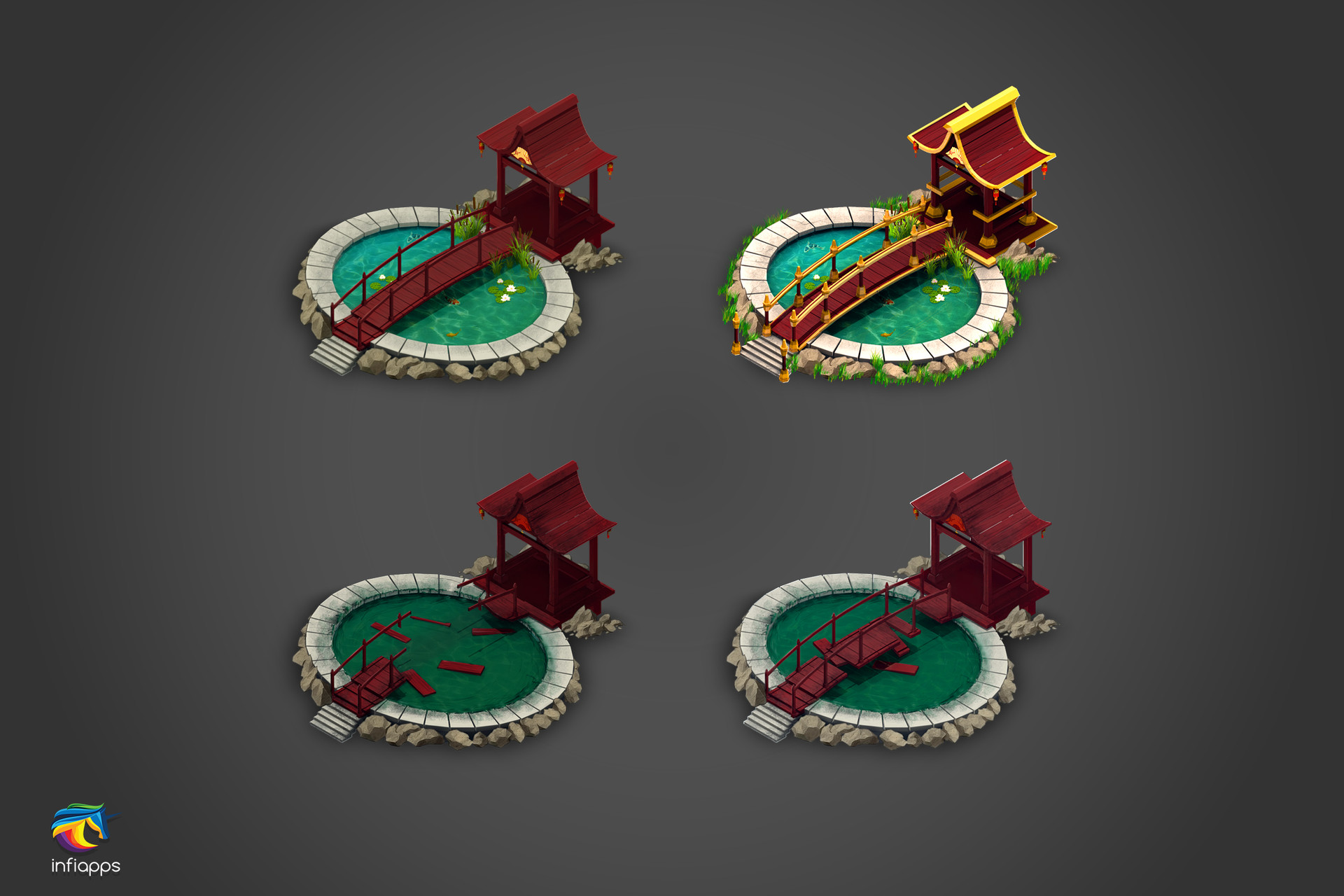 ArtStation - Game Pond Design