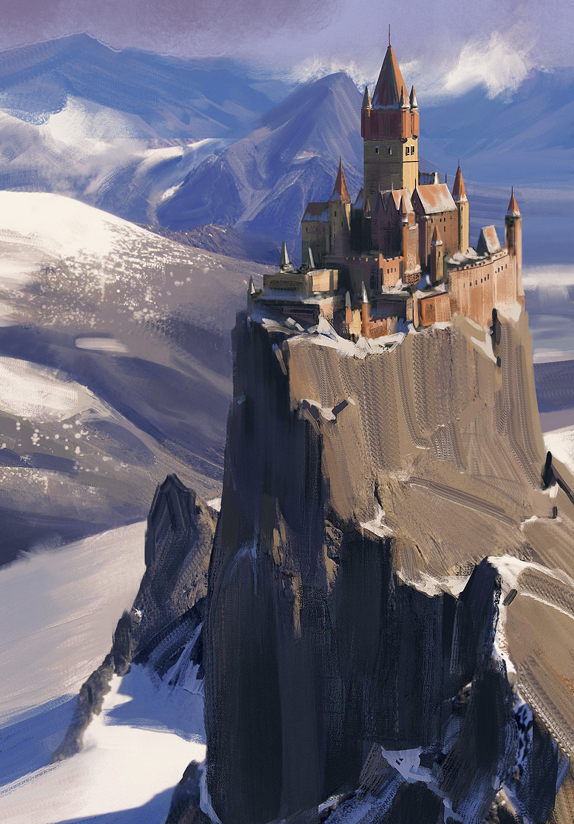 ArtStation - Castle sketches 001