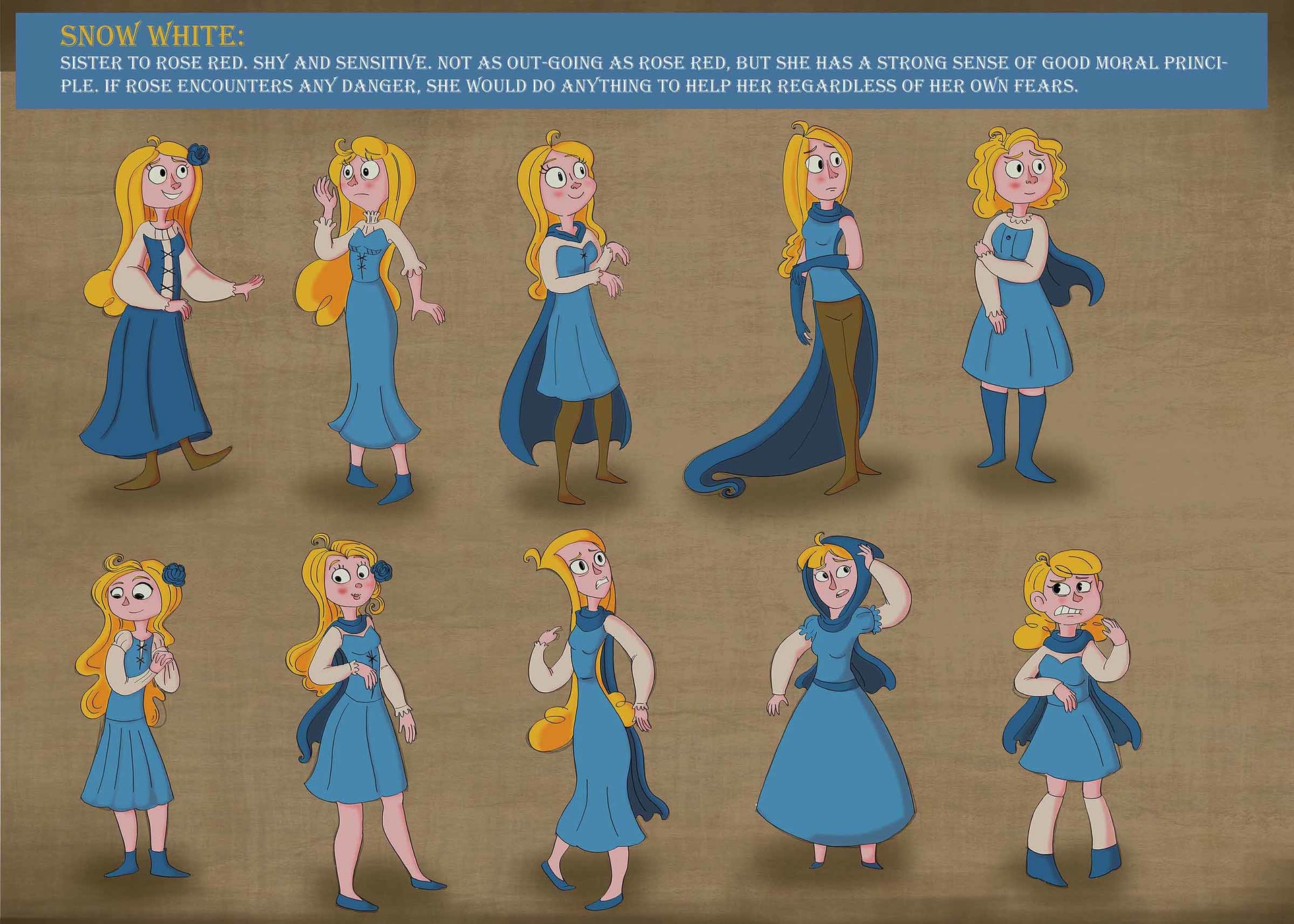 ArtStation - Snow White designs