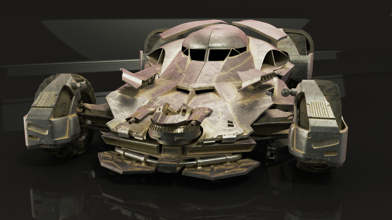 ArtStation - BatMobile(FanArt)