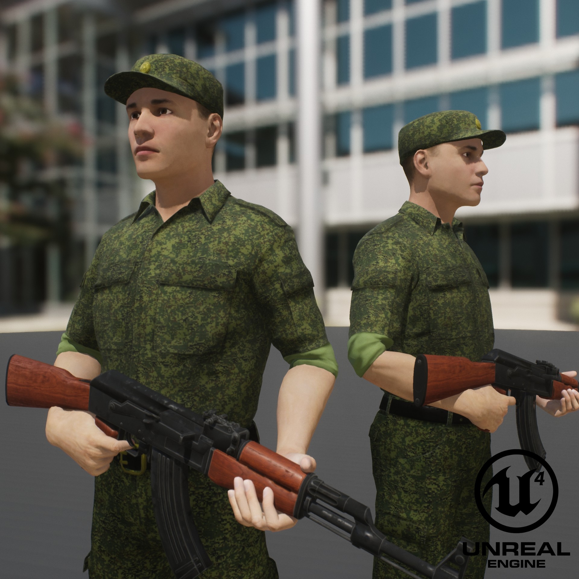 ArtStation - Simple Russian Soldier