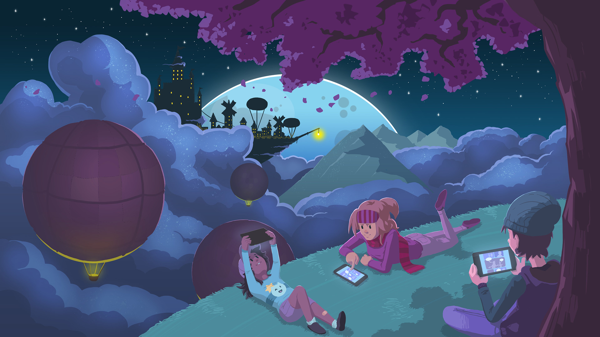 ArtStation - Website Illustration