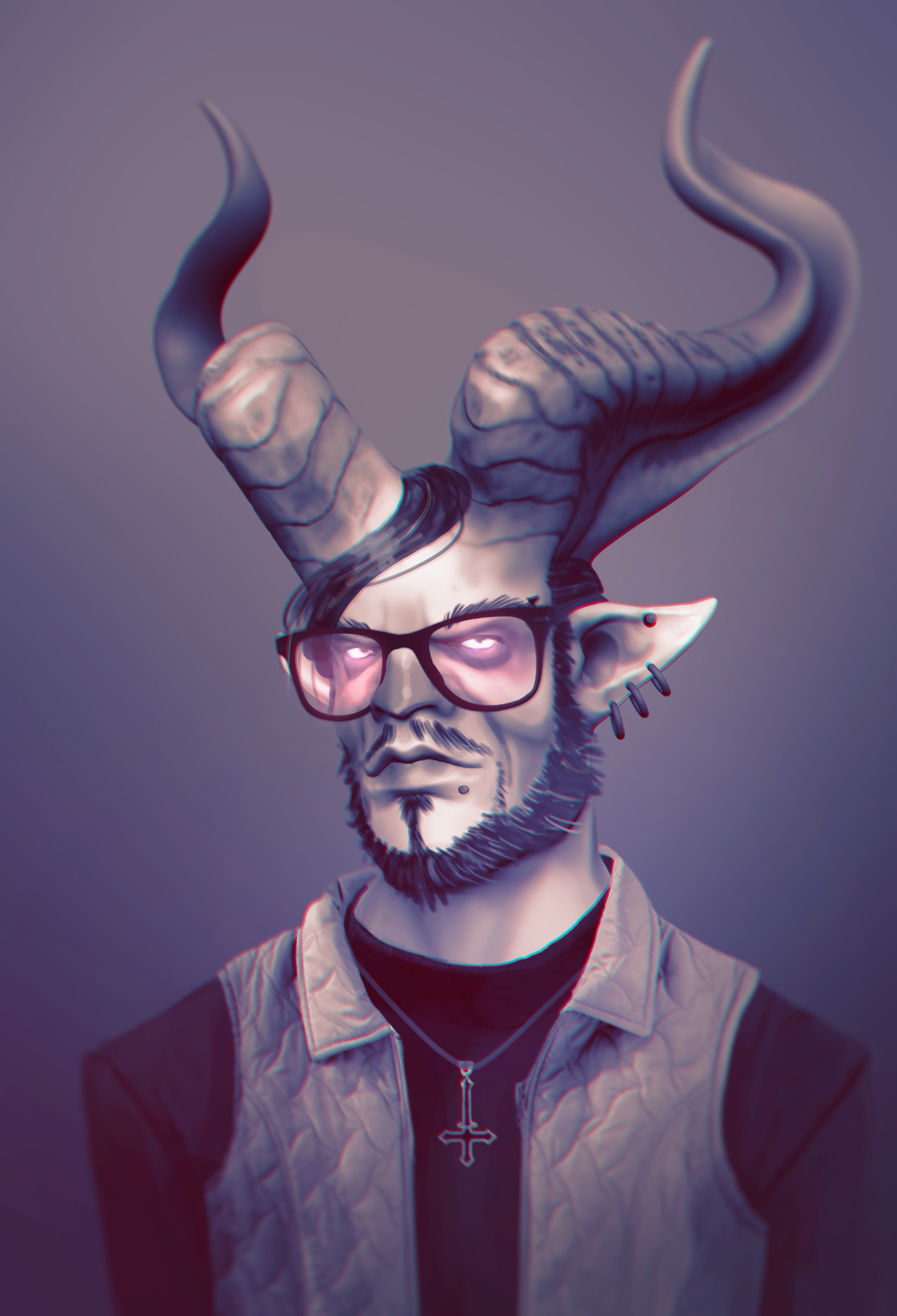 ArtStation - Hipster Devil