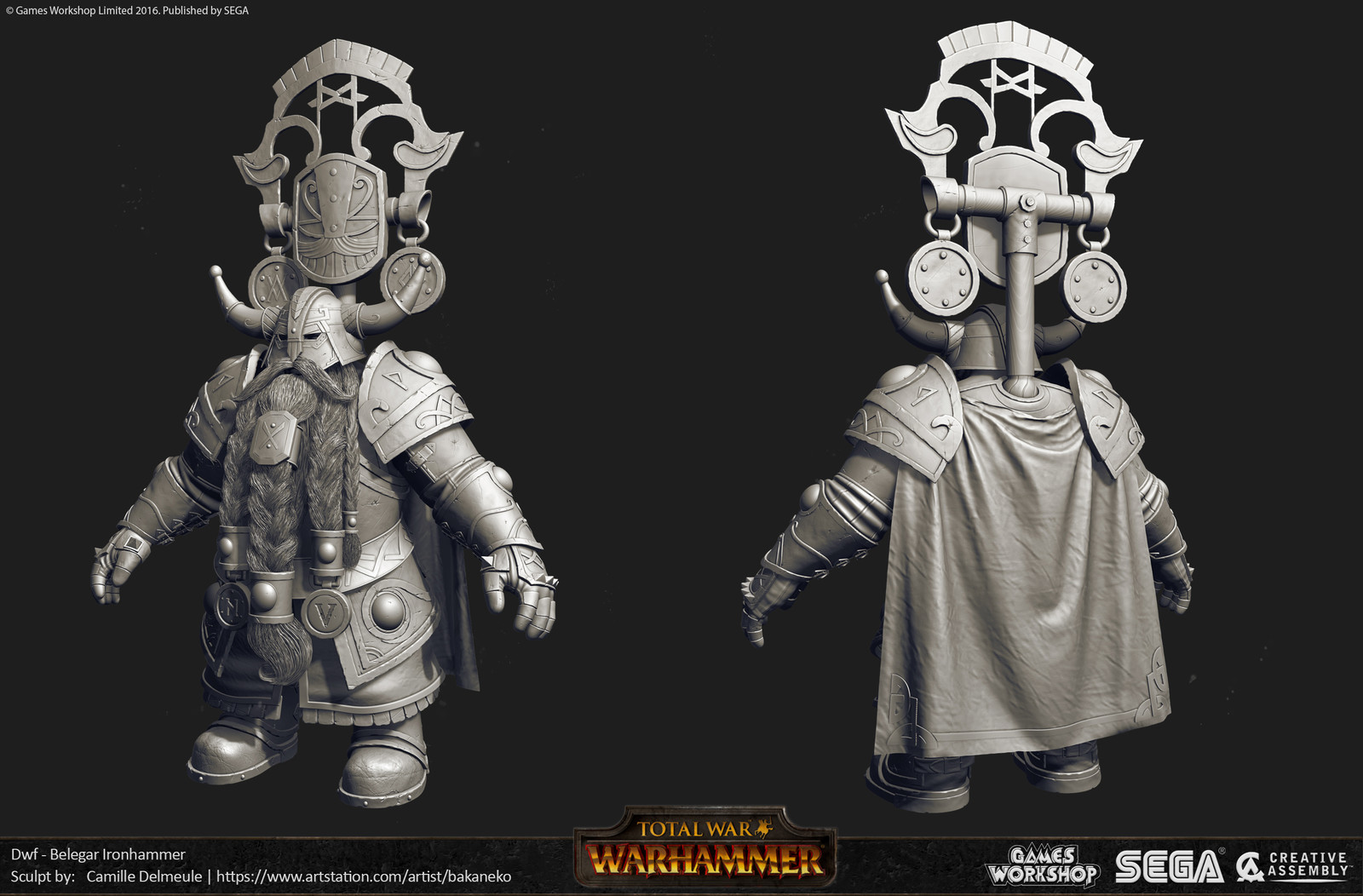 Creative Assembly - Dwarves - Belegar Ironhammer
