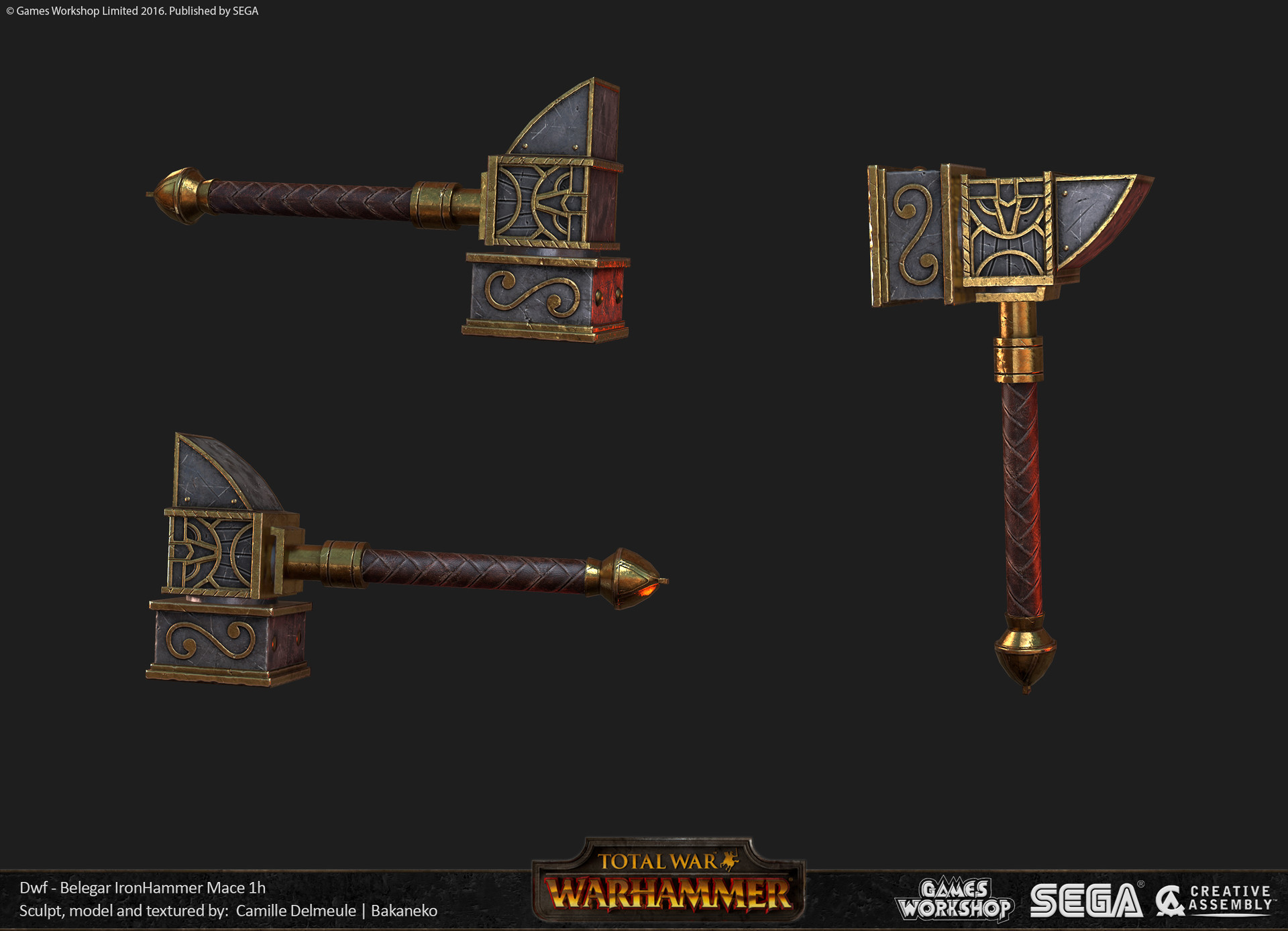 Creative Assembly - Dwarves - Belegar Ironhammer