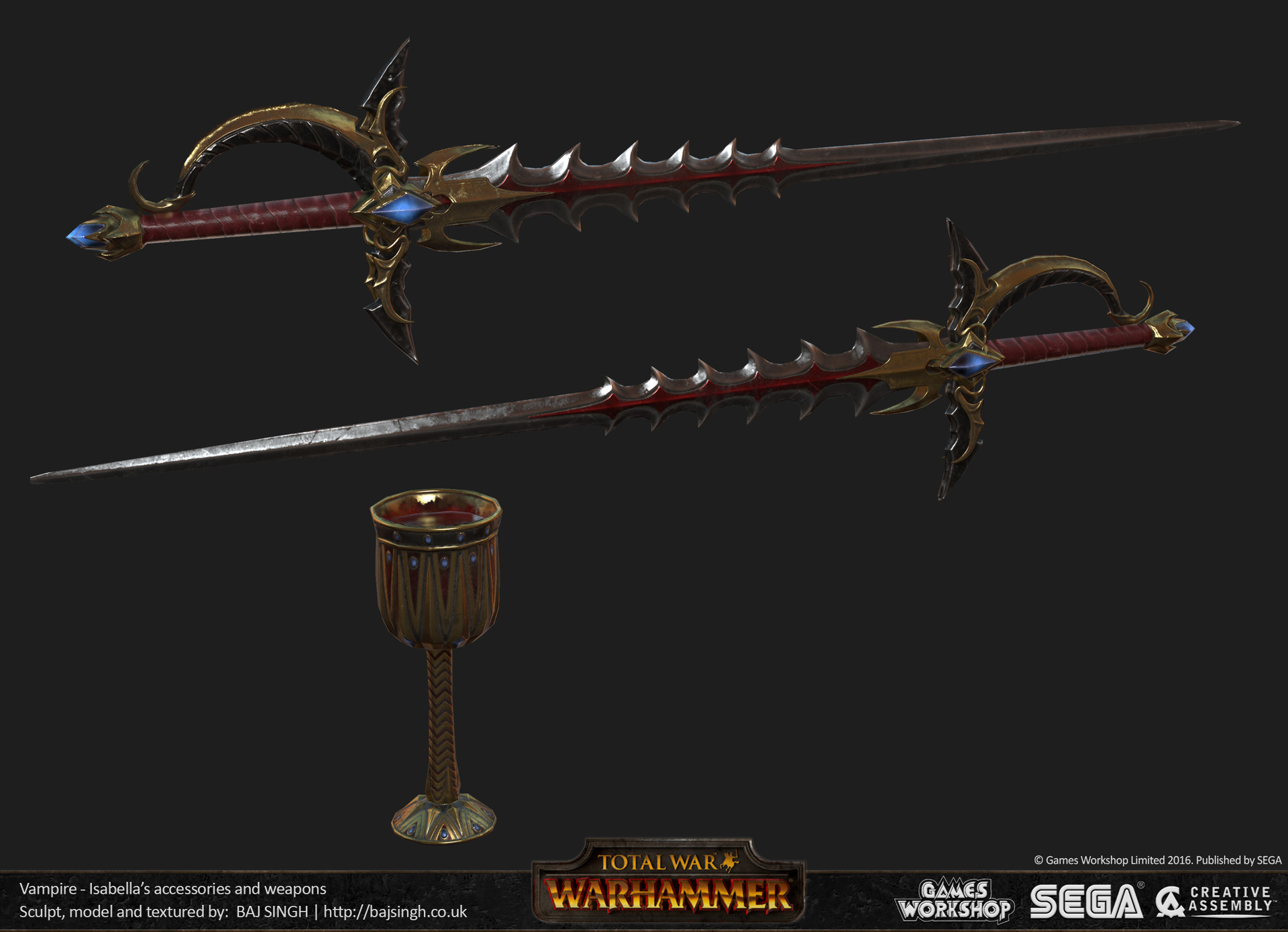 Creative Assembly - Vampire - Isabella Von Carstein