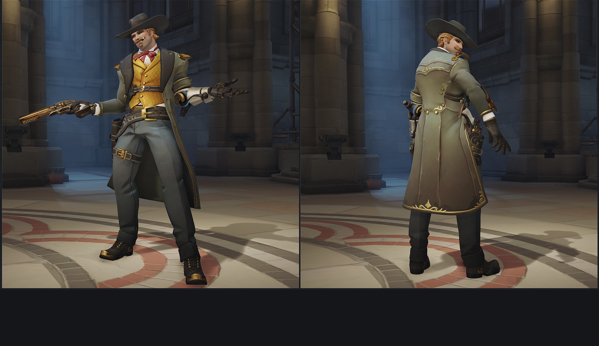 RABCAT GAME ART - OVERWATCH - Mccree 'Gambler' Character Skin