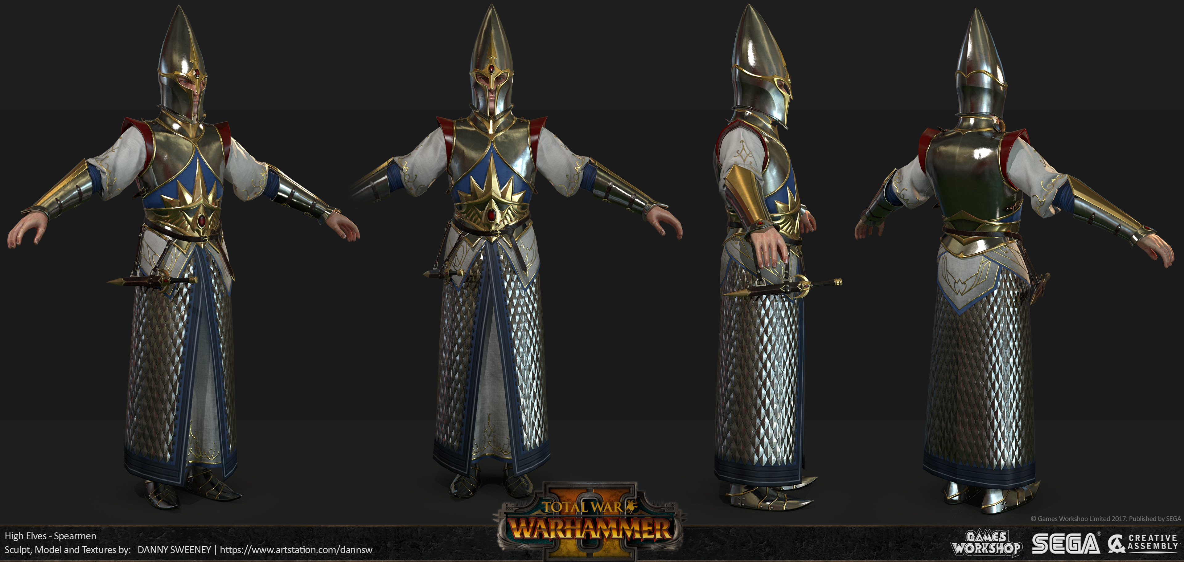 Creative Assembly - High Elves Spearman