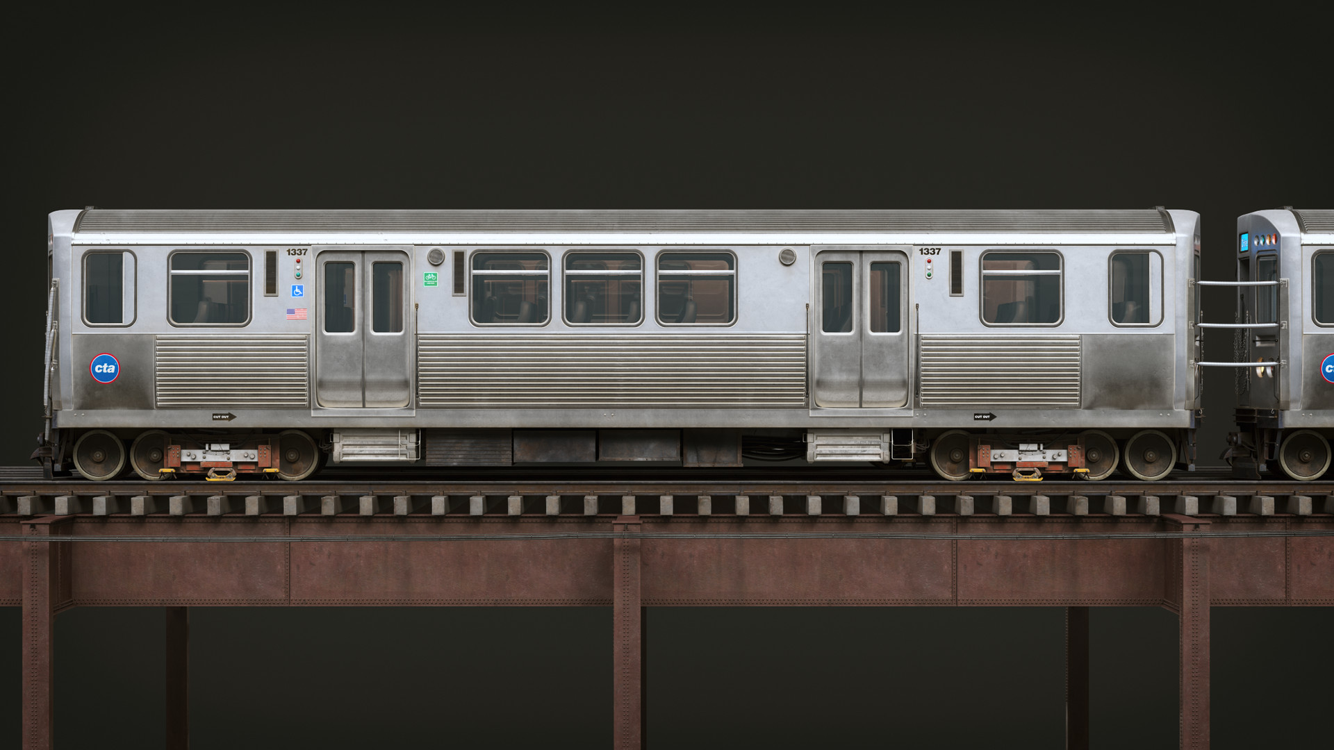 Tomasz Kawecki - Chicago "L" 3200 Series Train