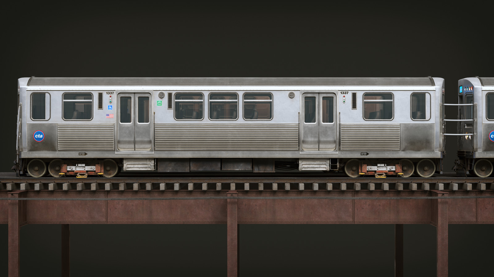 Tomasz Kawecki - Chicago "L" 3200 Series Train