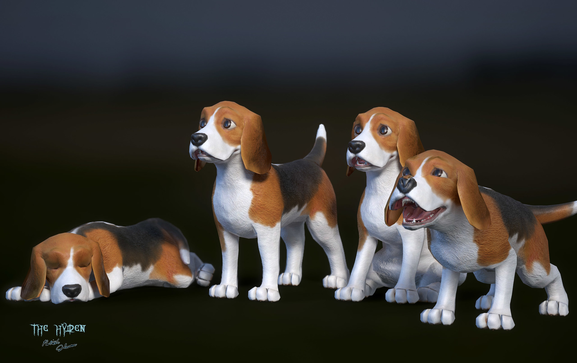Patrick Johnson - Beagle - Stylized VR Ingame Model