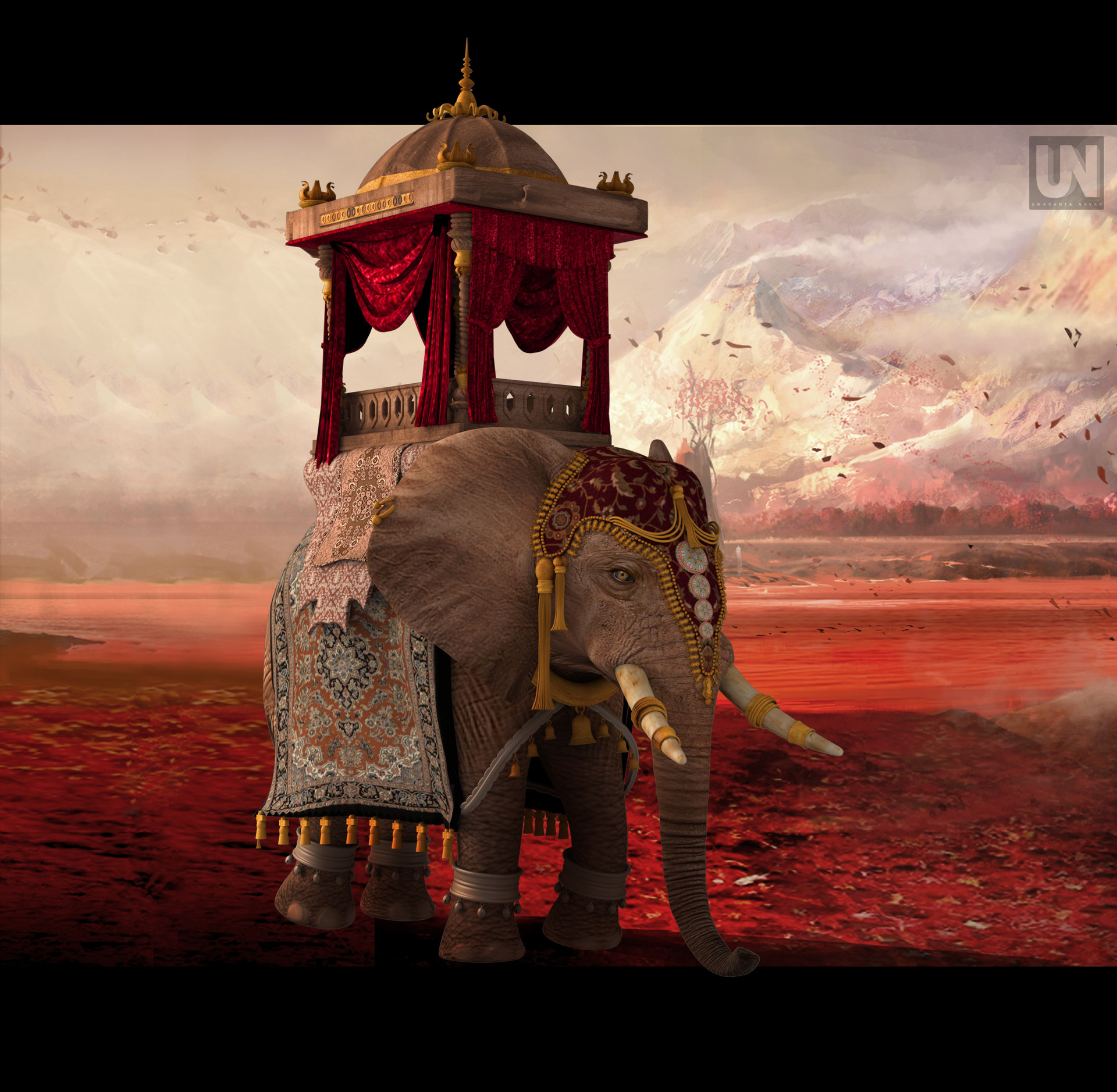 ArtStation - ' Royal Haathi