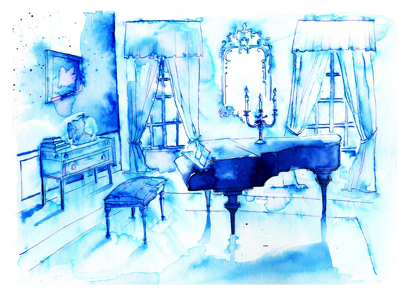 ArtStation - Music room