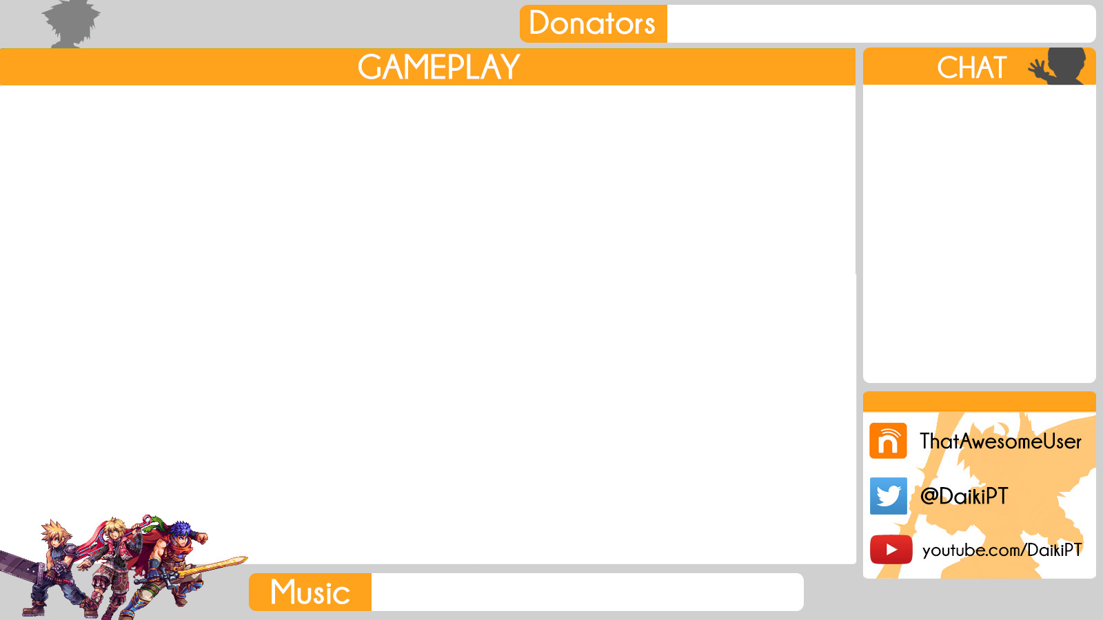 ArtStation - Stream Layout