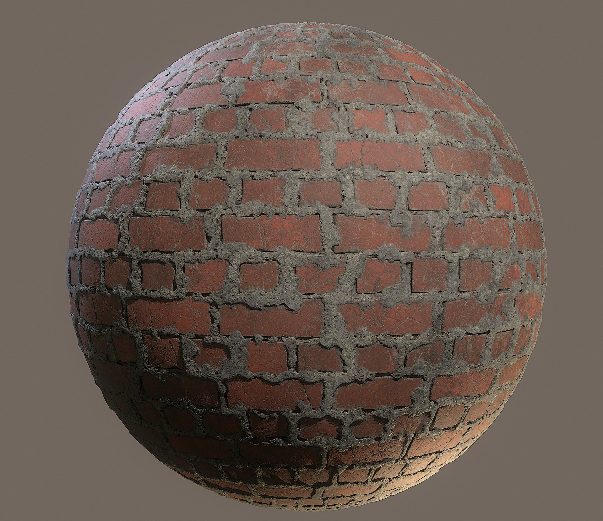 ArtStation - brick wall - study