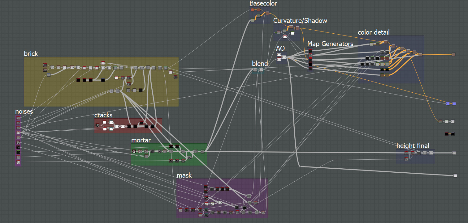 Uwe Bachmann - brick wall - study
