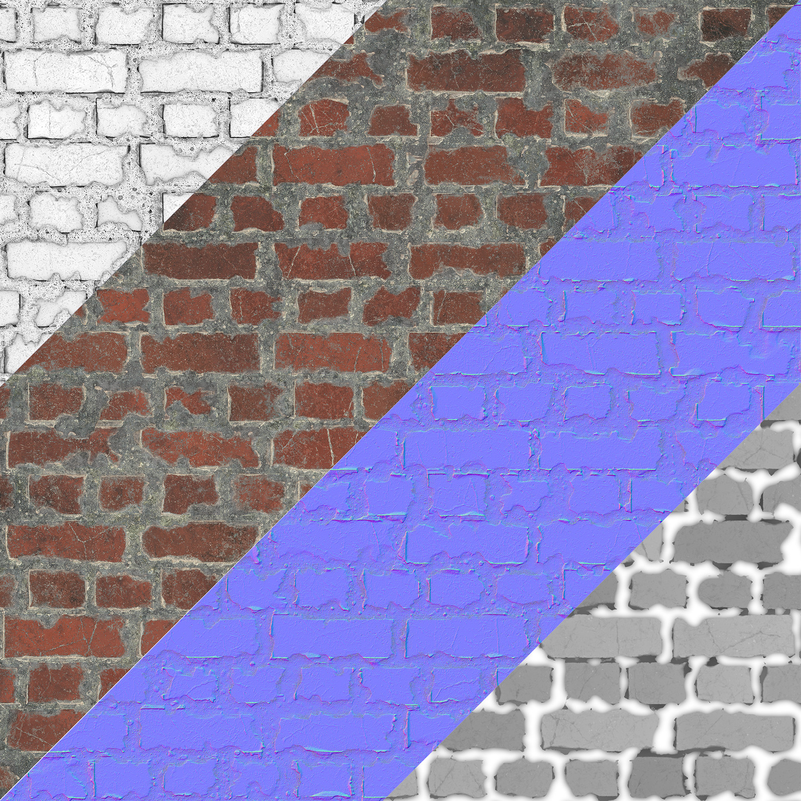 Uwe Bachmann - brick wall - study