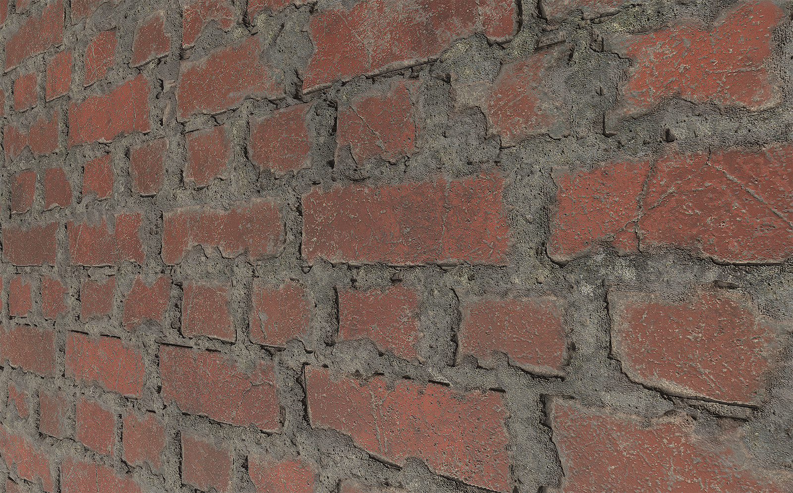 Uwe Bachmann - brick wall - study