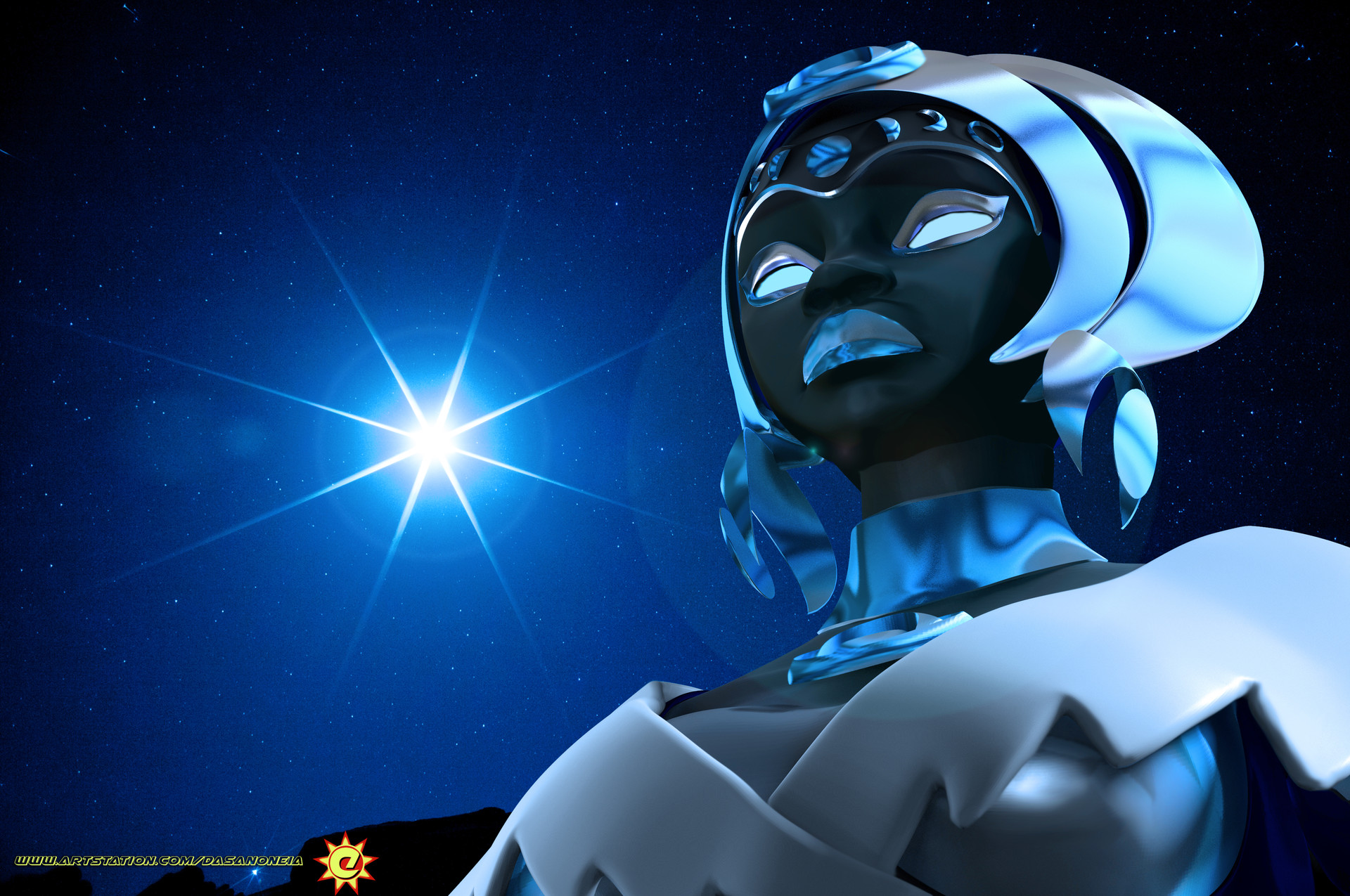 ArtStation - Sahada Lady of the Moon