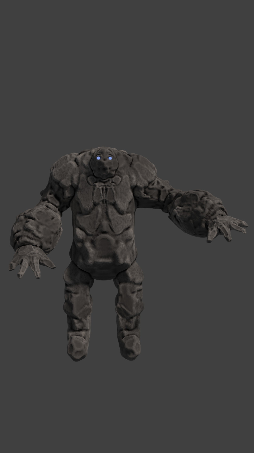 ArtStation - SculptJanuary 2018 - Day 5 - Golem