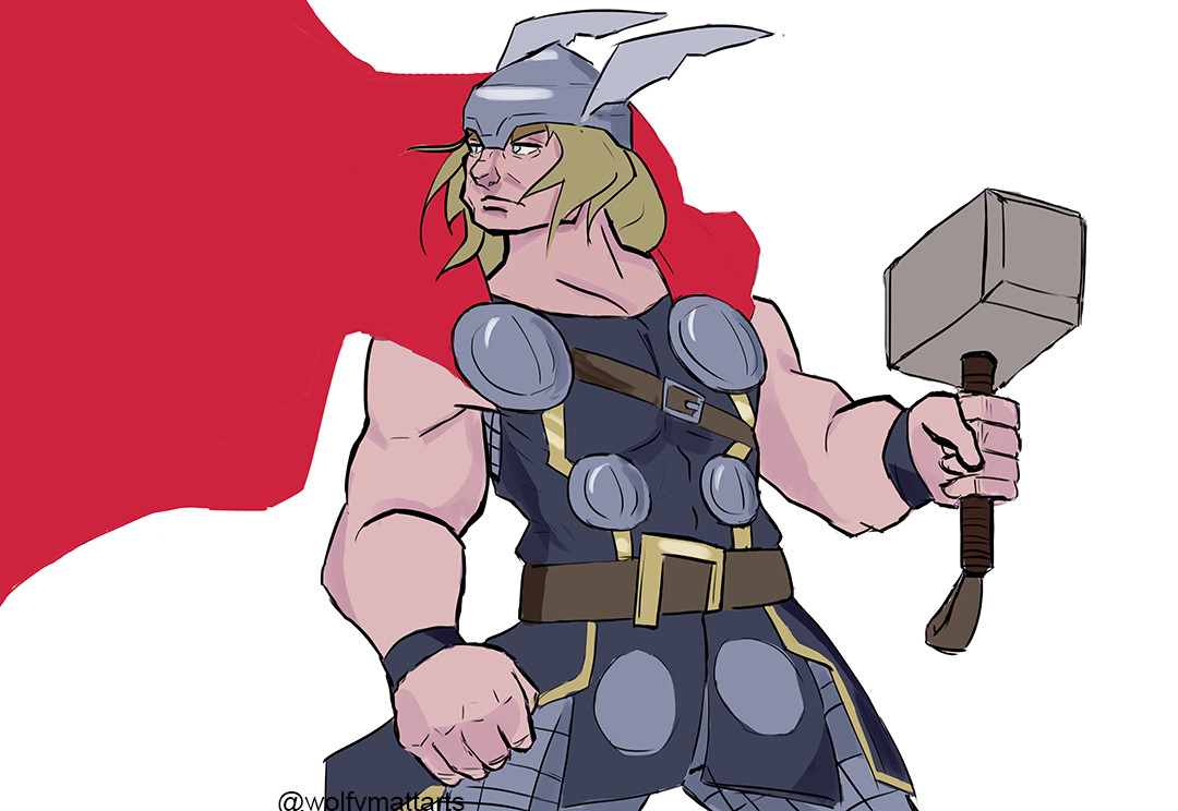 ArtStation - Thor - Marvel