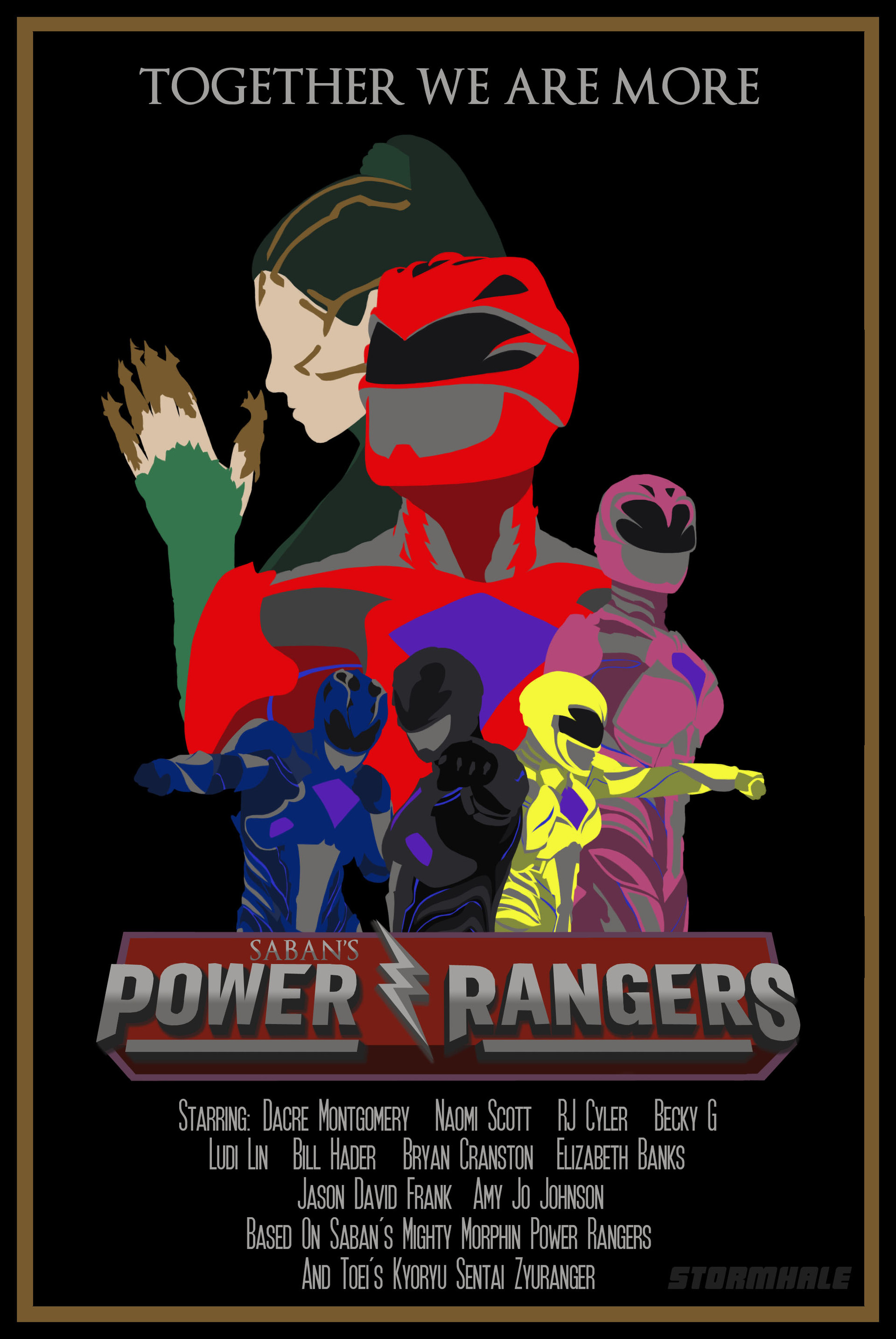 Chris Sankey - Power Rangers Posters