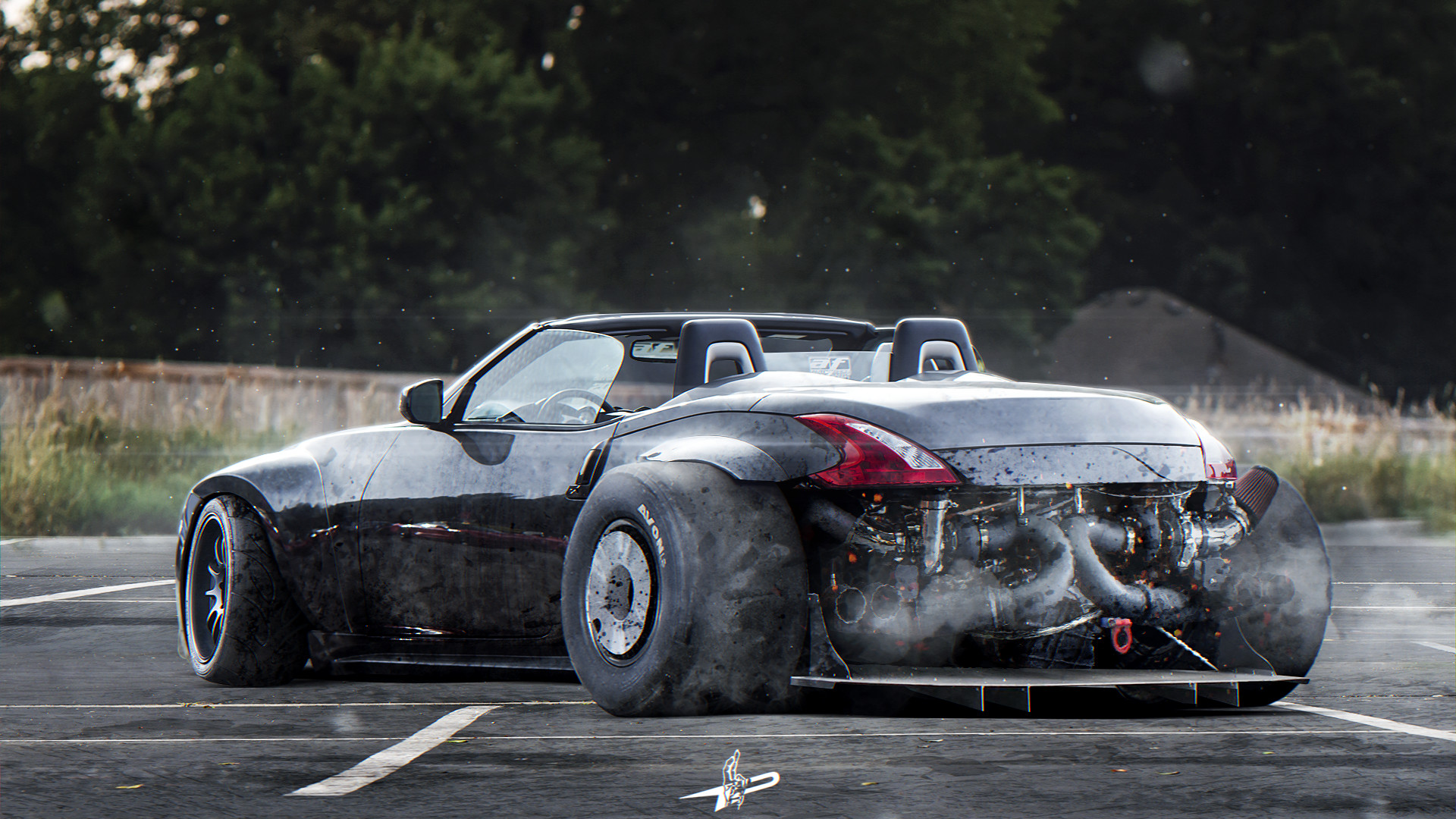 ArtStation - Z370 with Lambos heart.