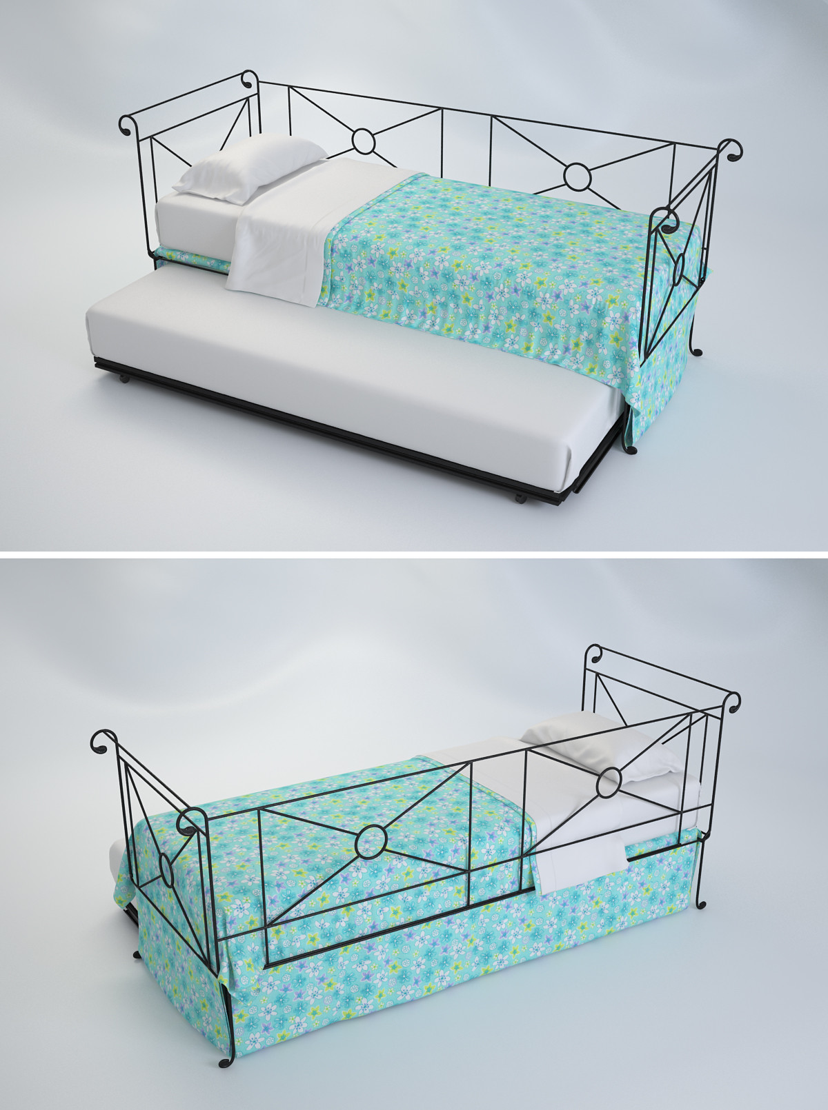 ArtStation - Metal Daybed