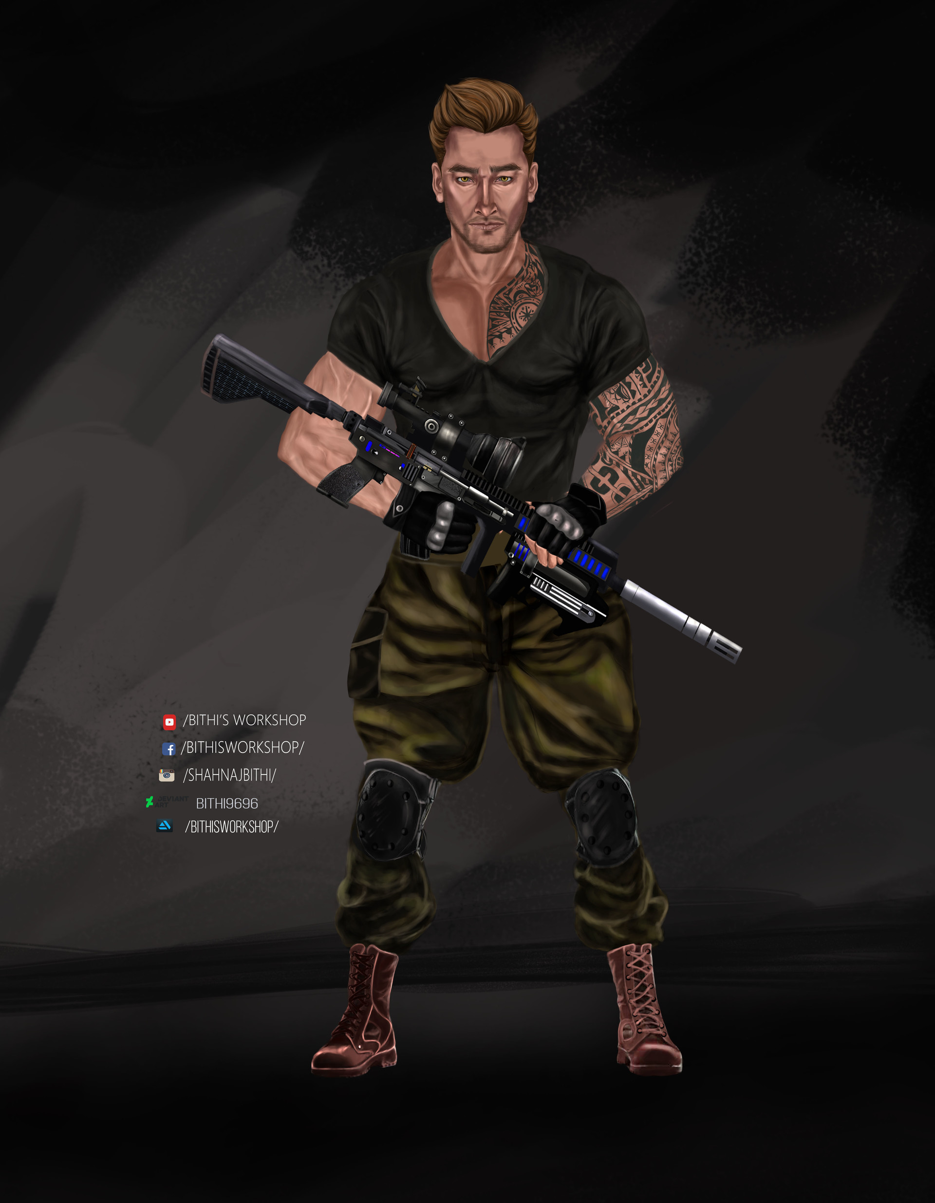 ArtStation - Gun squad