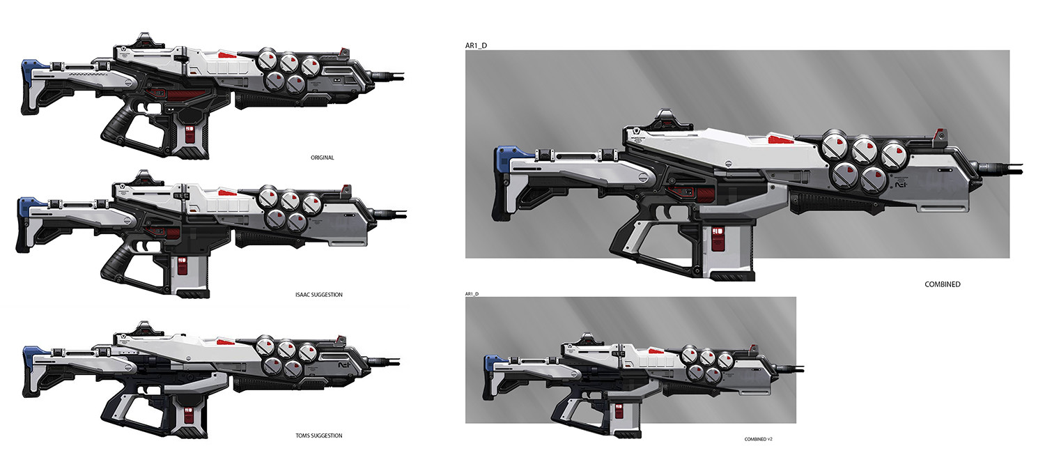 ArtStation - Destiny 1 - More Gun Concepts.