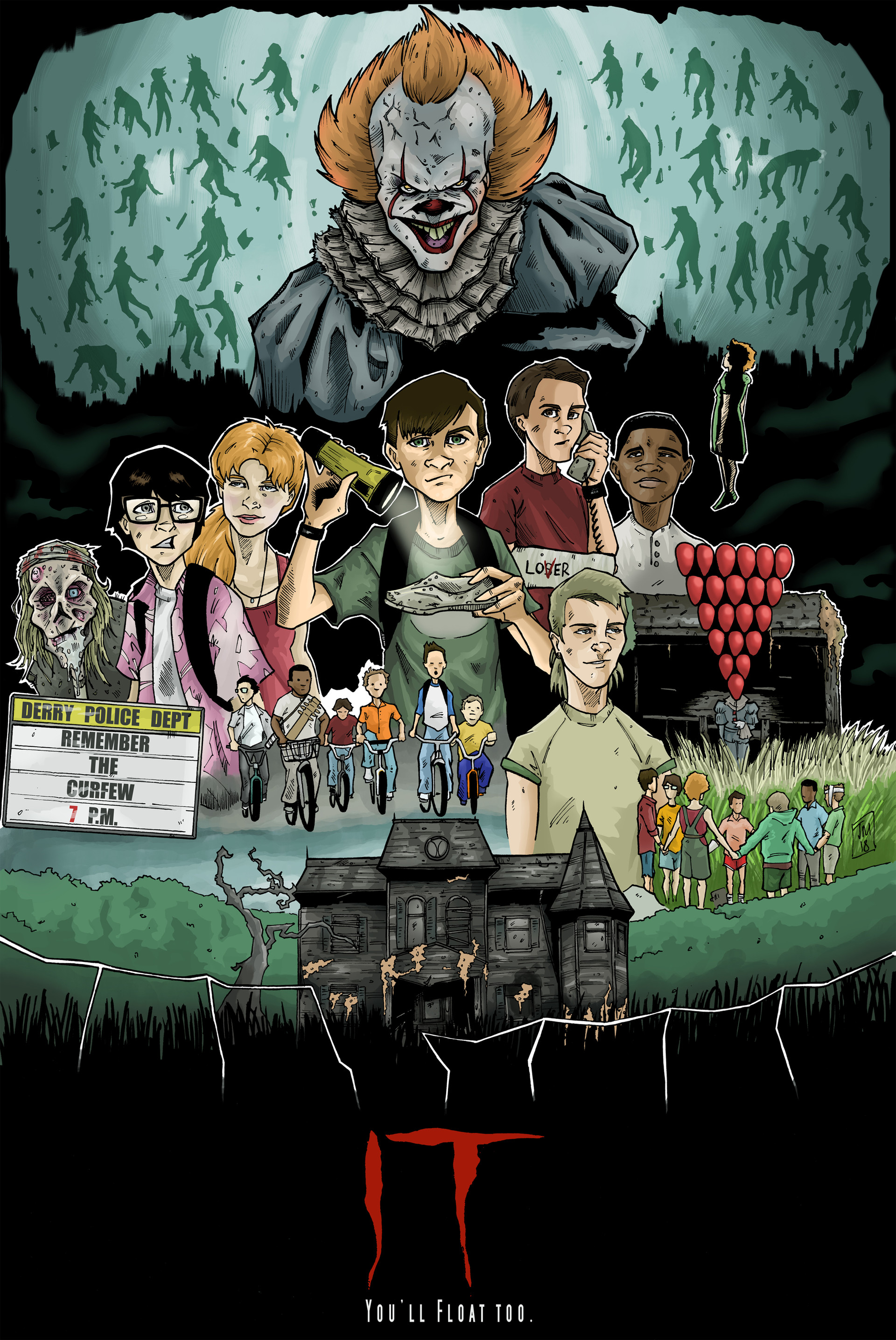 ArtStation - IT Movie 2017