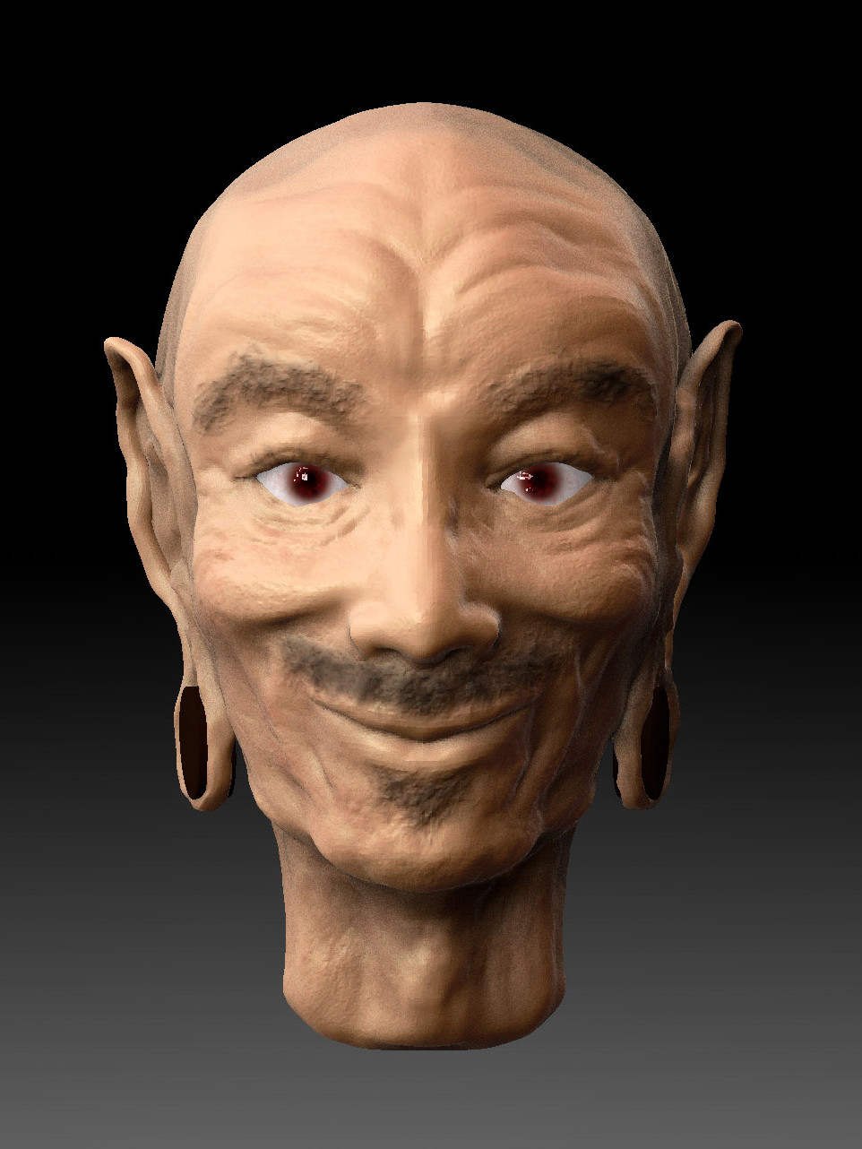 ArtStation - Genie Head sculpt